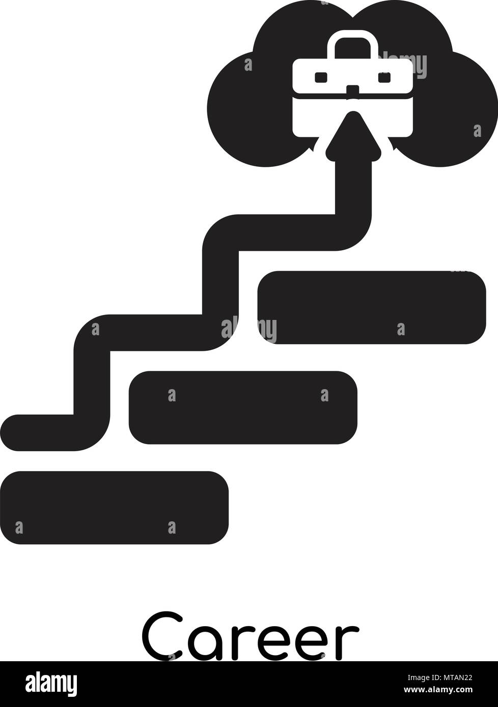 Career icon isolated on white background for your web and mobile app ...