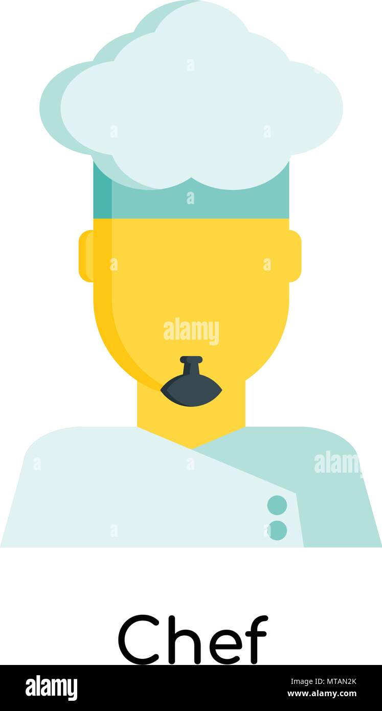 Chef icon isolated on white background for your web and mobile app ...