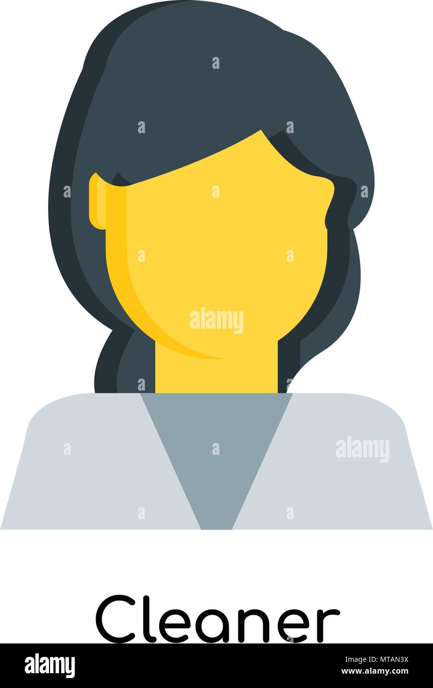 Cleaner icon isolated on white background for your web and mobile app ...