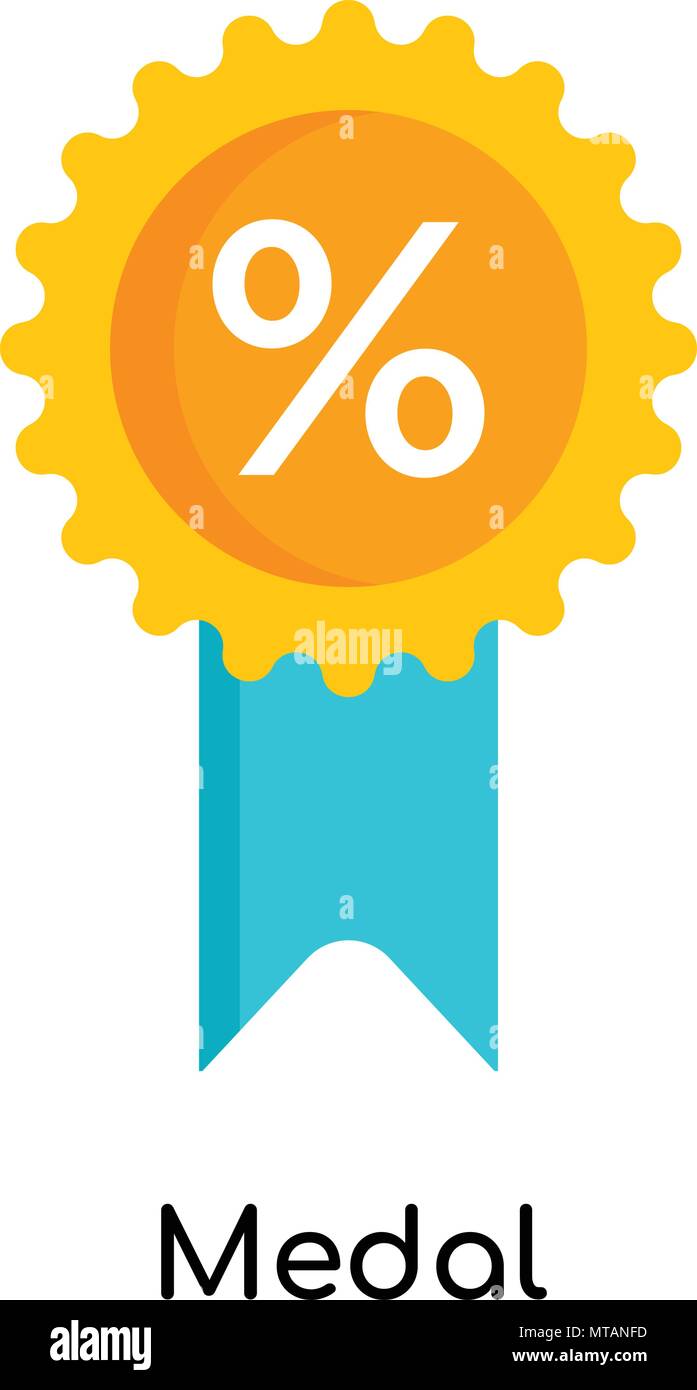 Medal icon isolated on white background for your web and mobile app ...