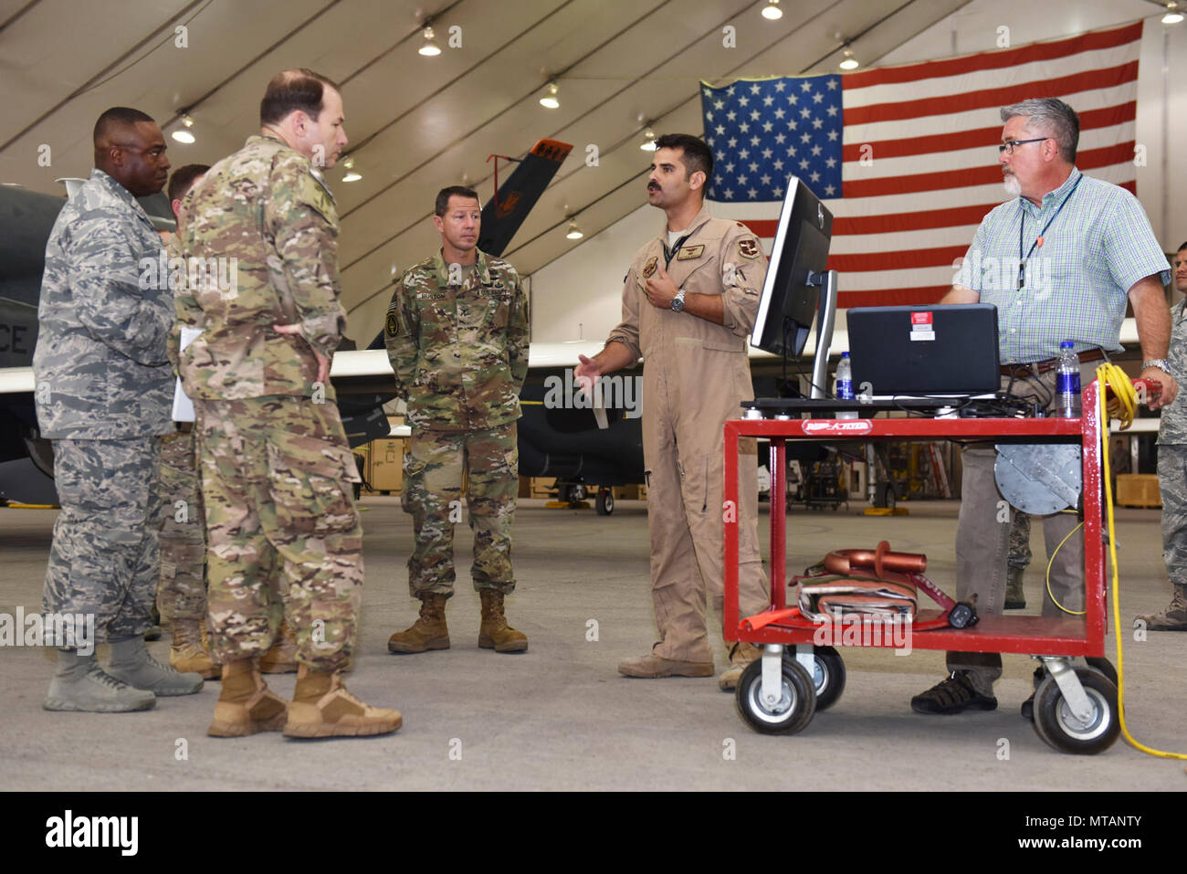 U s air central command combined air component commander hi-res stock ...