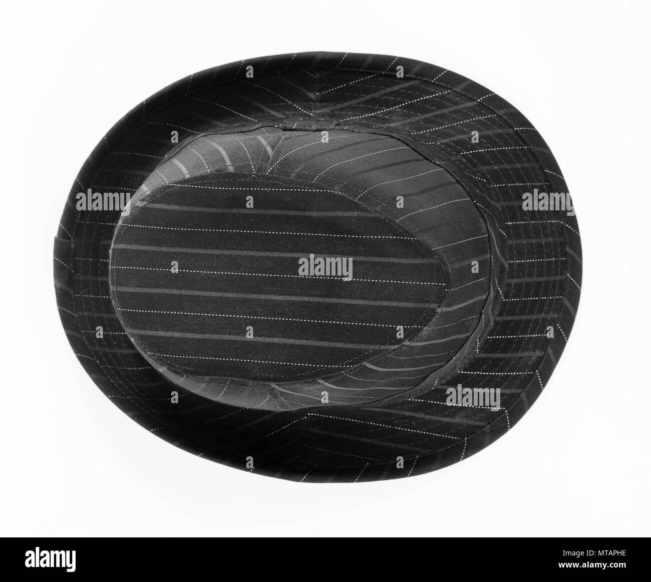 Straw hat top view Black and White Stock Photos & Images - Alamy