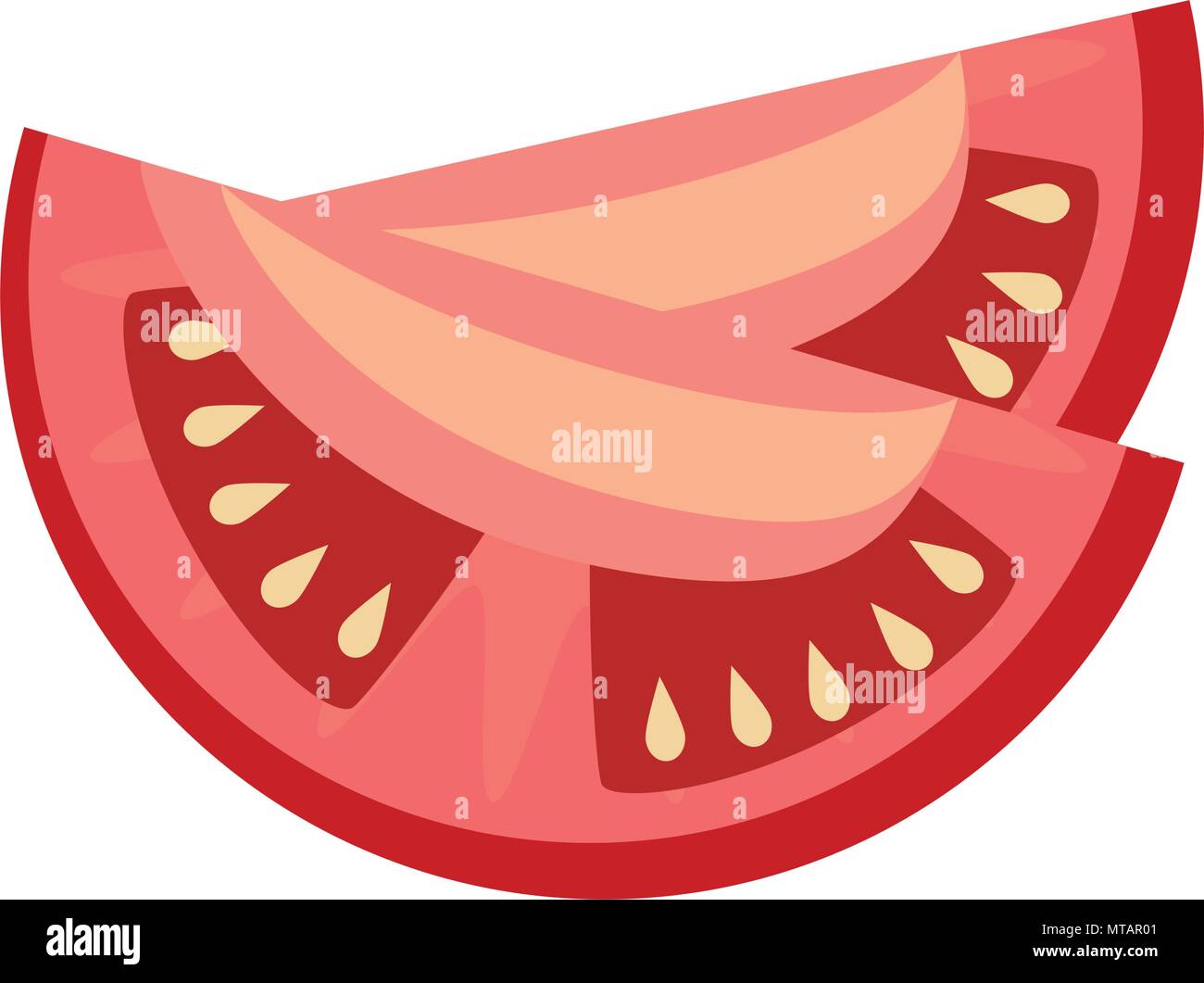 Tomato slide Stock Vector Images - Alamy