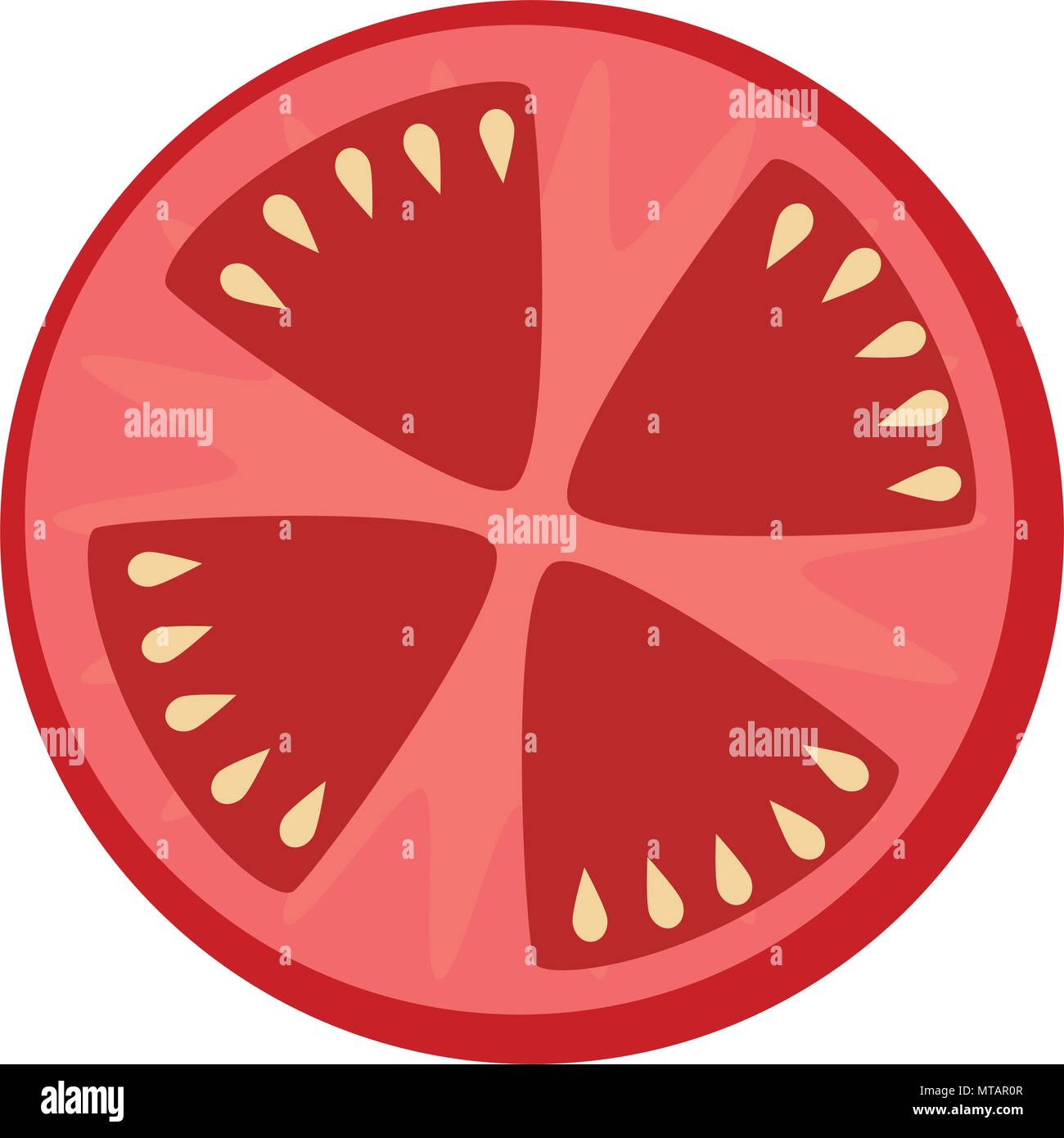 fresh tomato slide healthy food Stock Vector Image & Art - Alamy