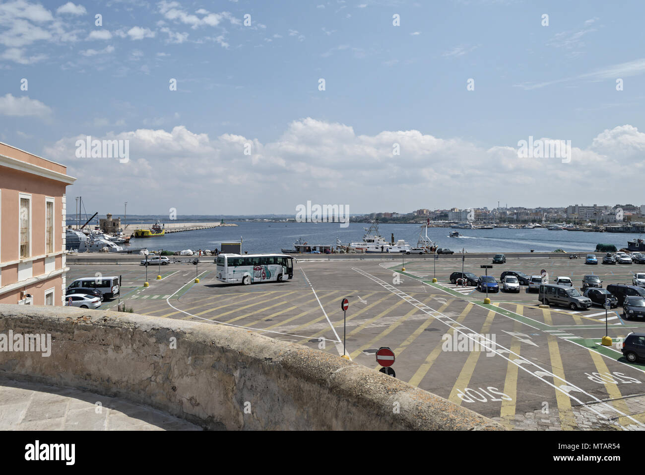 Italy Puglia City of Gallipoli the port 4 Stock Photo - Alamy