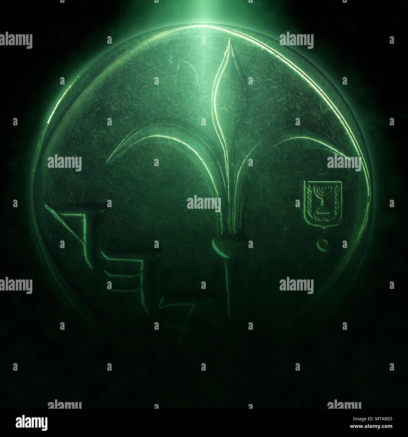 Israel shekel money green hi-res stock photography and images - Alamy