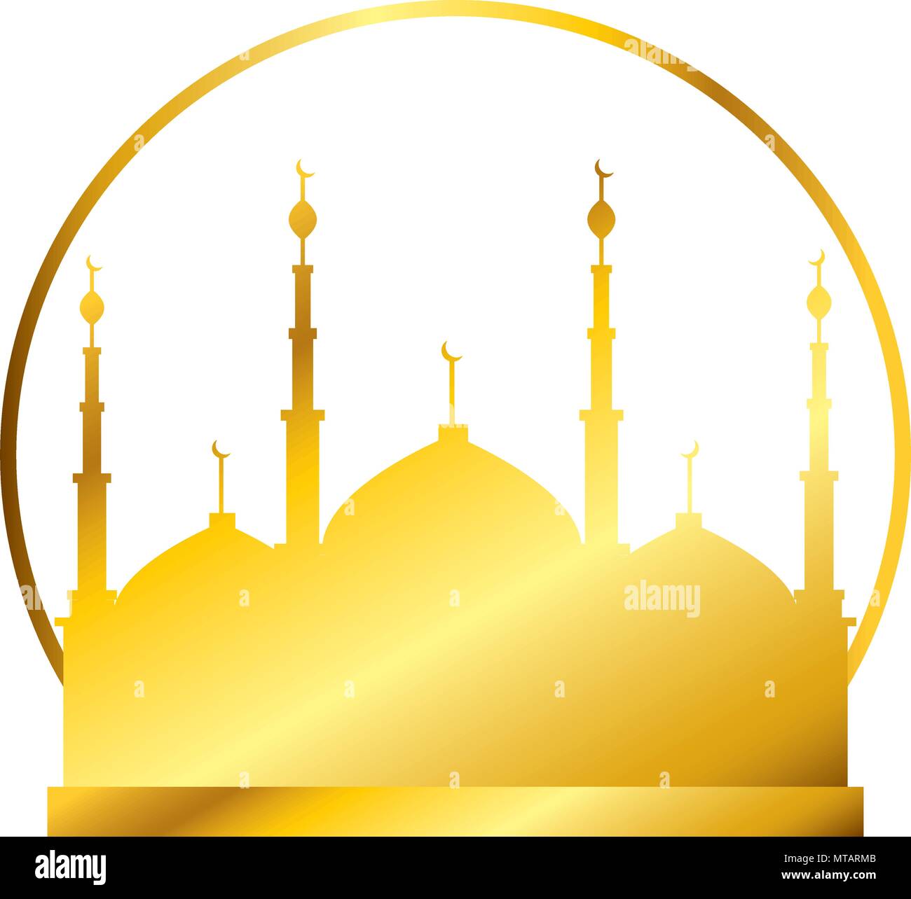 jerusalem temple ramadan kareem celebration Stock Vector Image & Art ...