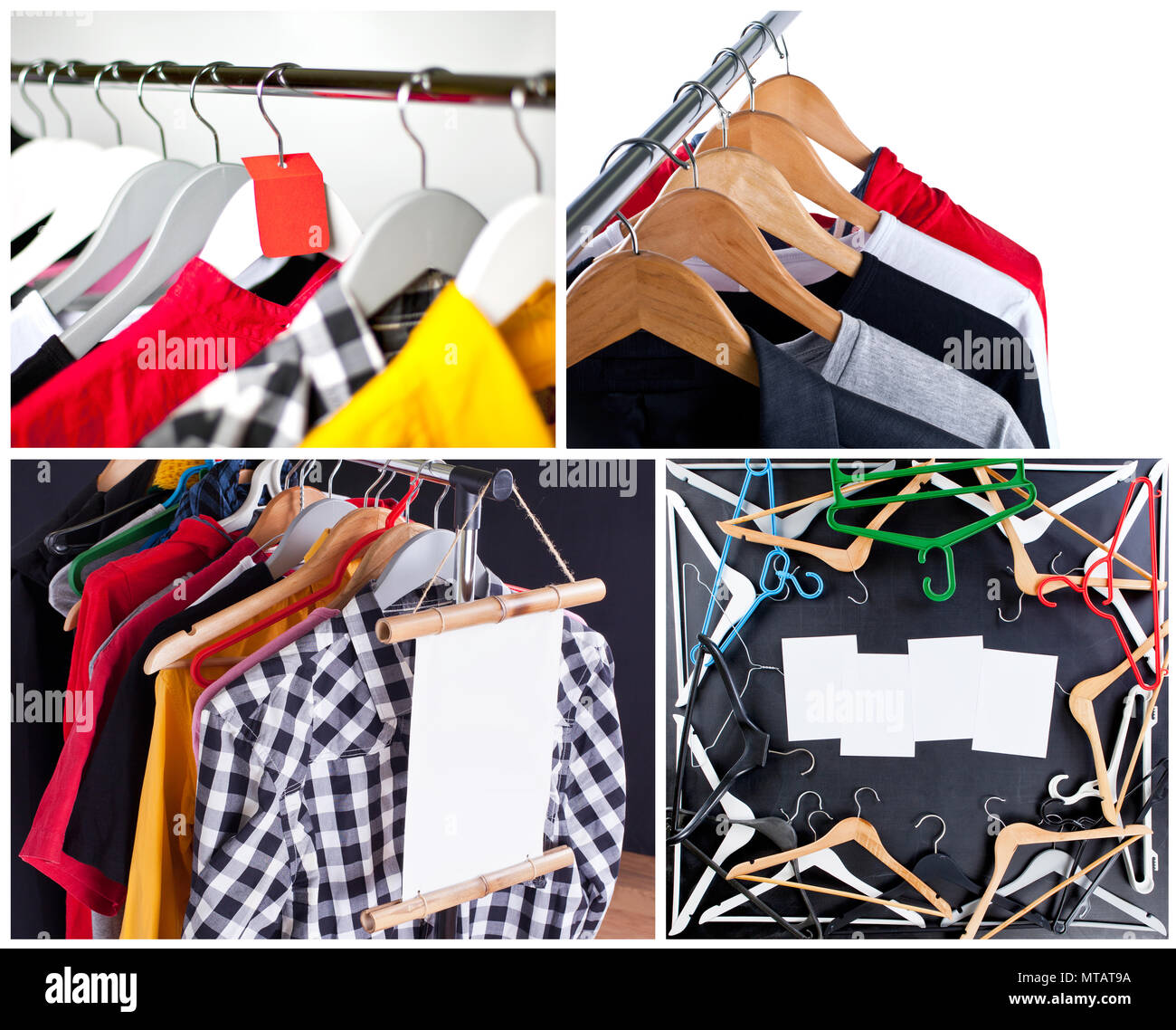 Shopping sale concept. Sale in a clothing store - discount sign at a ...