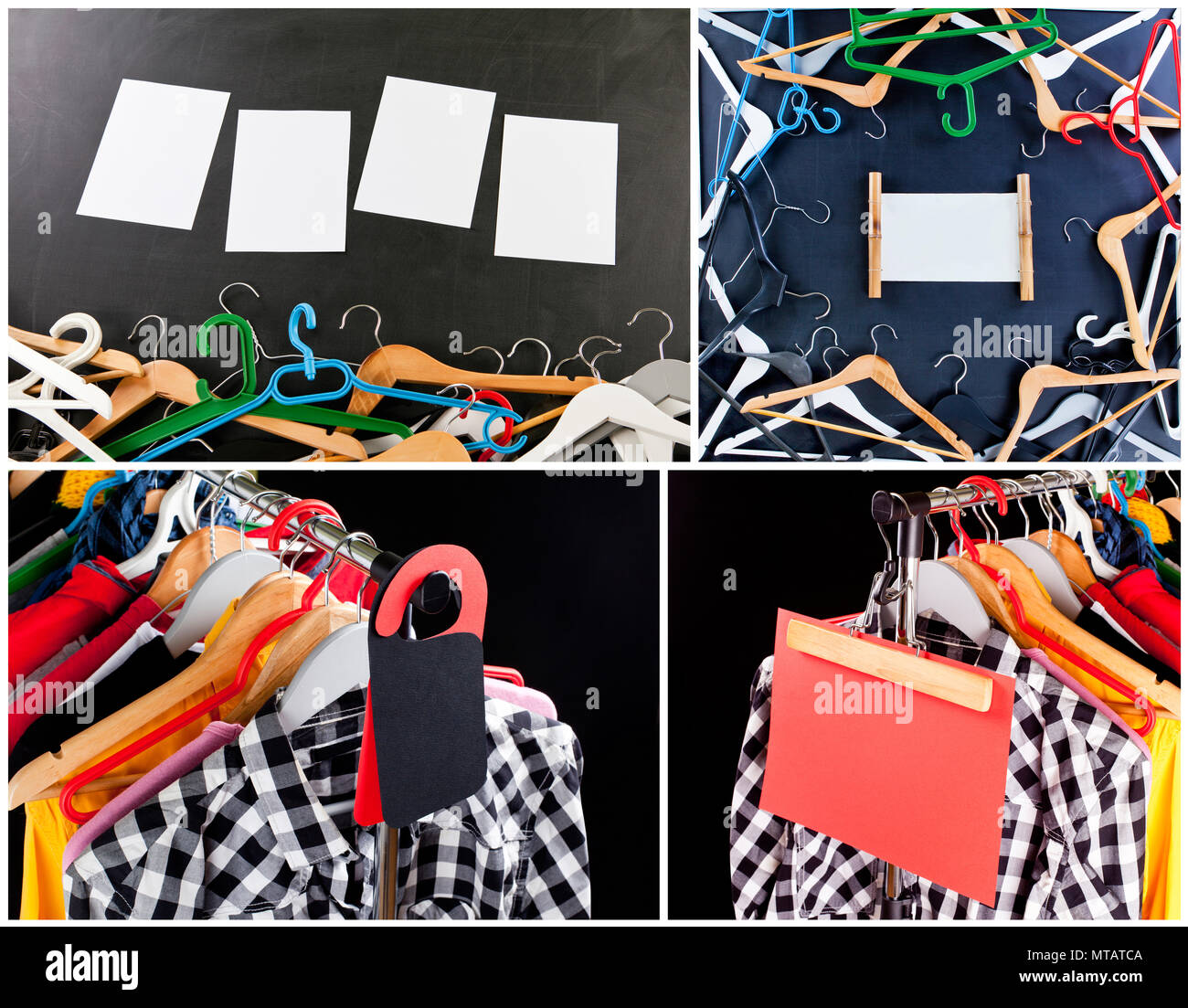 Shopping sale concept. Sale in a clothing store - discount sign at a ...