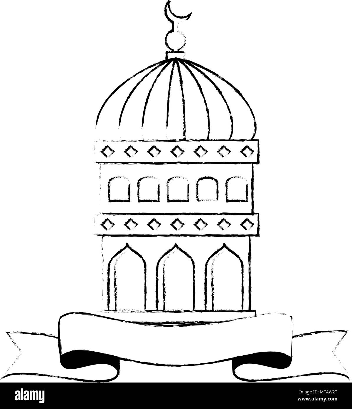 Jerusalem islamic art Stock Vector Images - Alamy