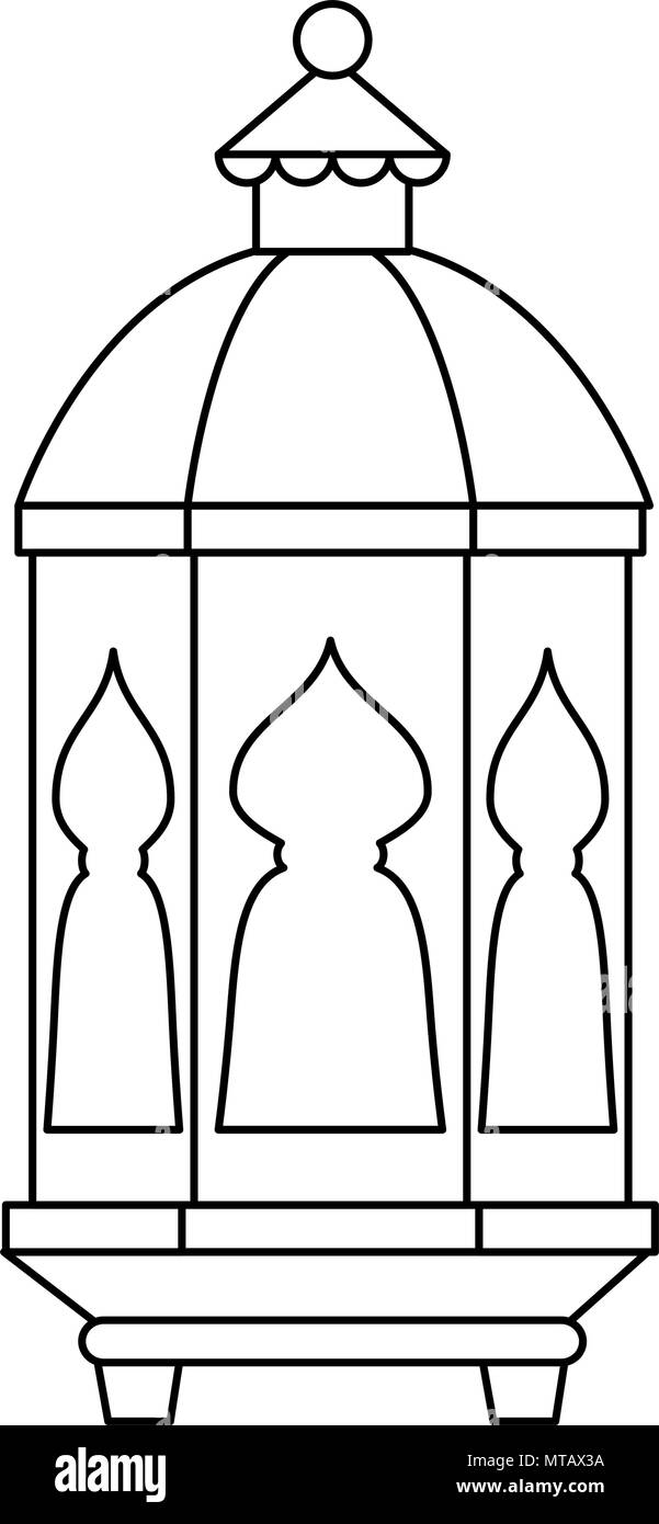 Ramadan Lamp Black And White Stock Photos Images Alamy
