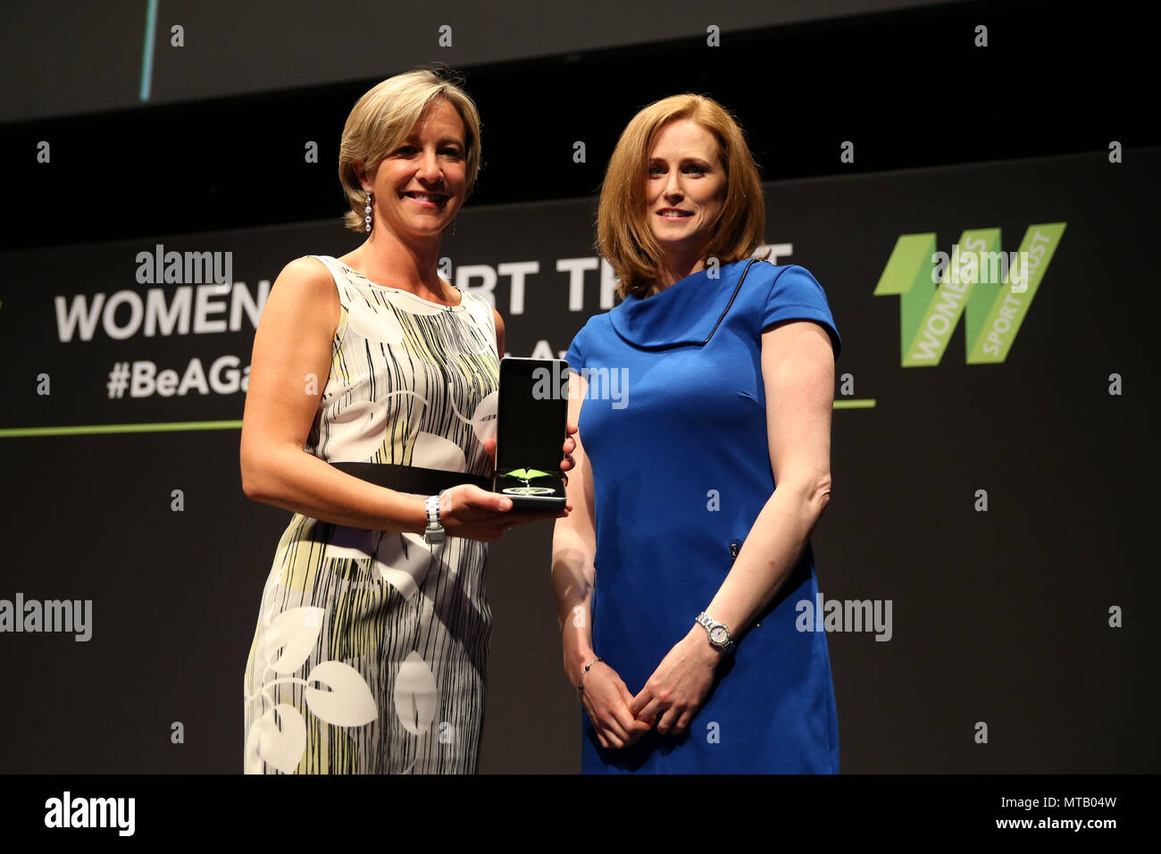 Team Sporting Role Model award collected by Clare Connor on behalf of ...