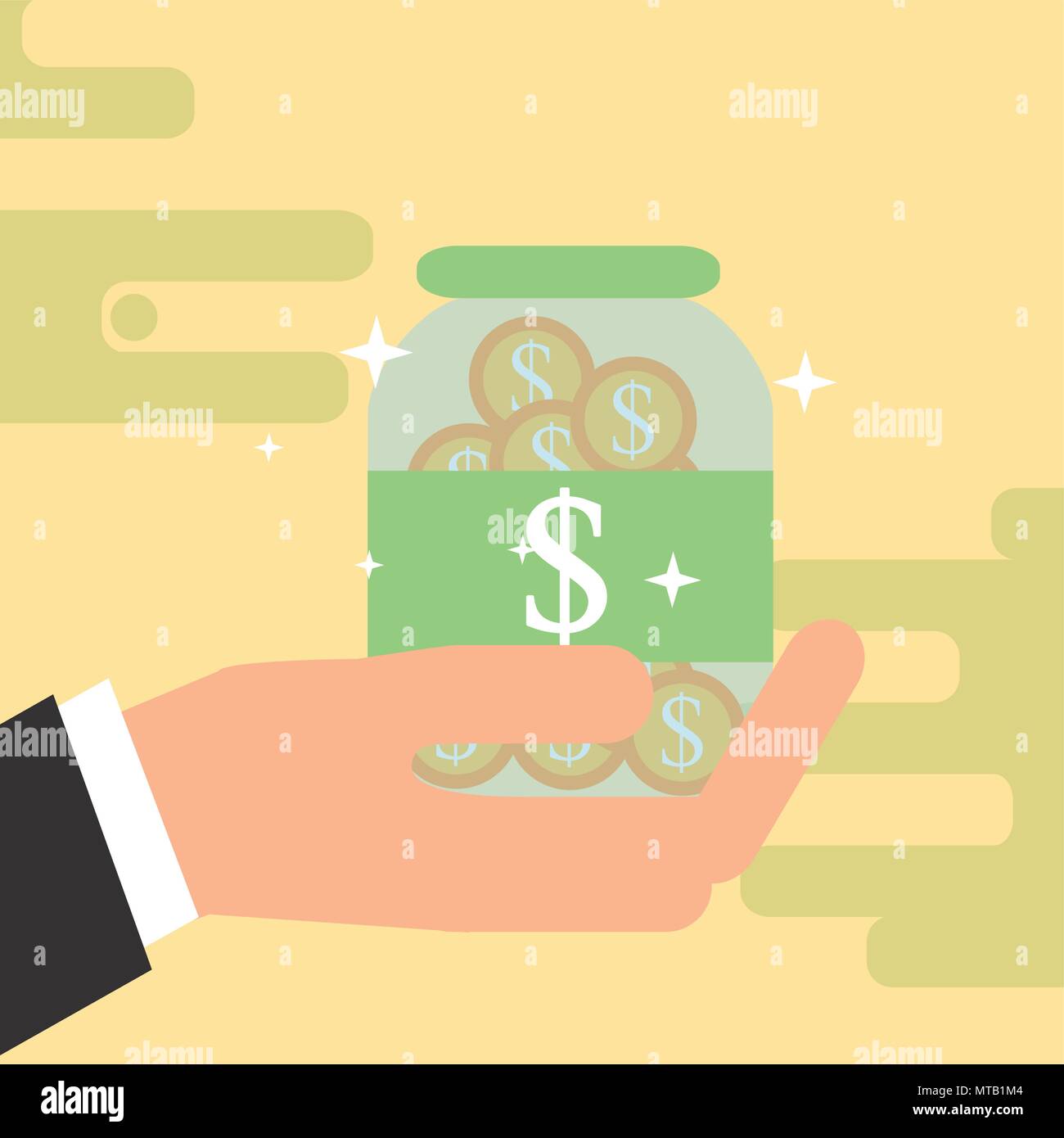 saving money business Stock Vector Image & Art - Alamy