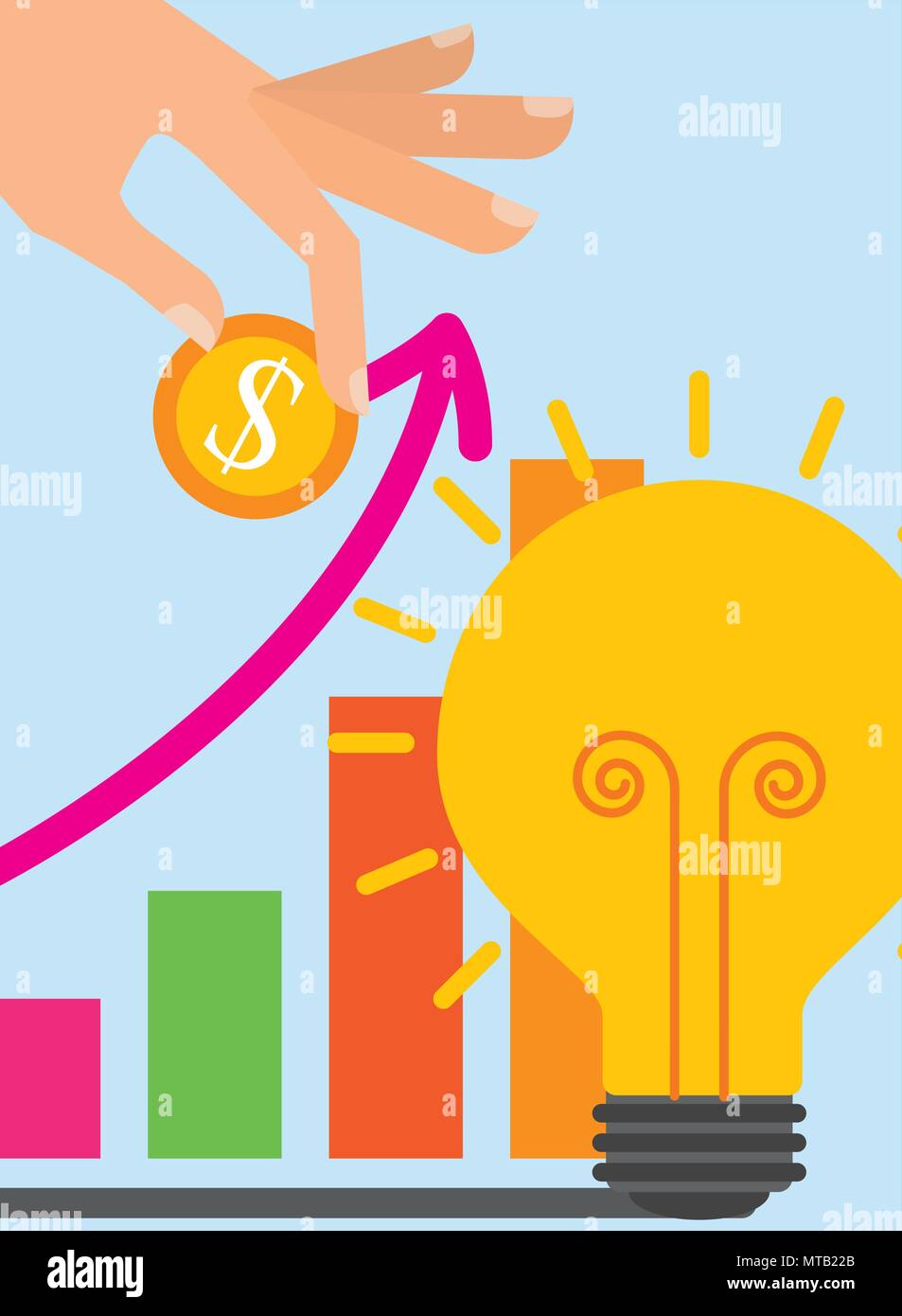 saving money business Stock Vector Image & Art - Alamy