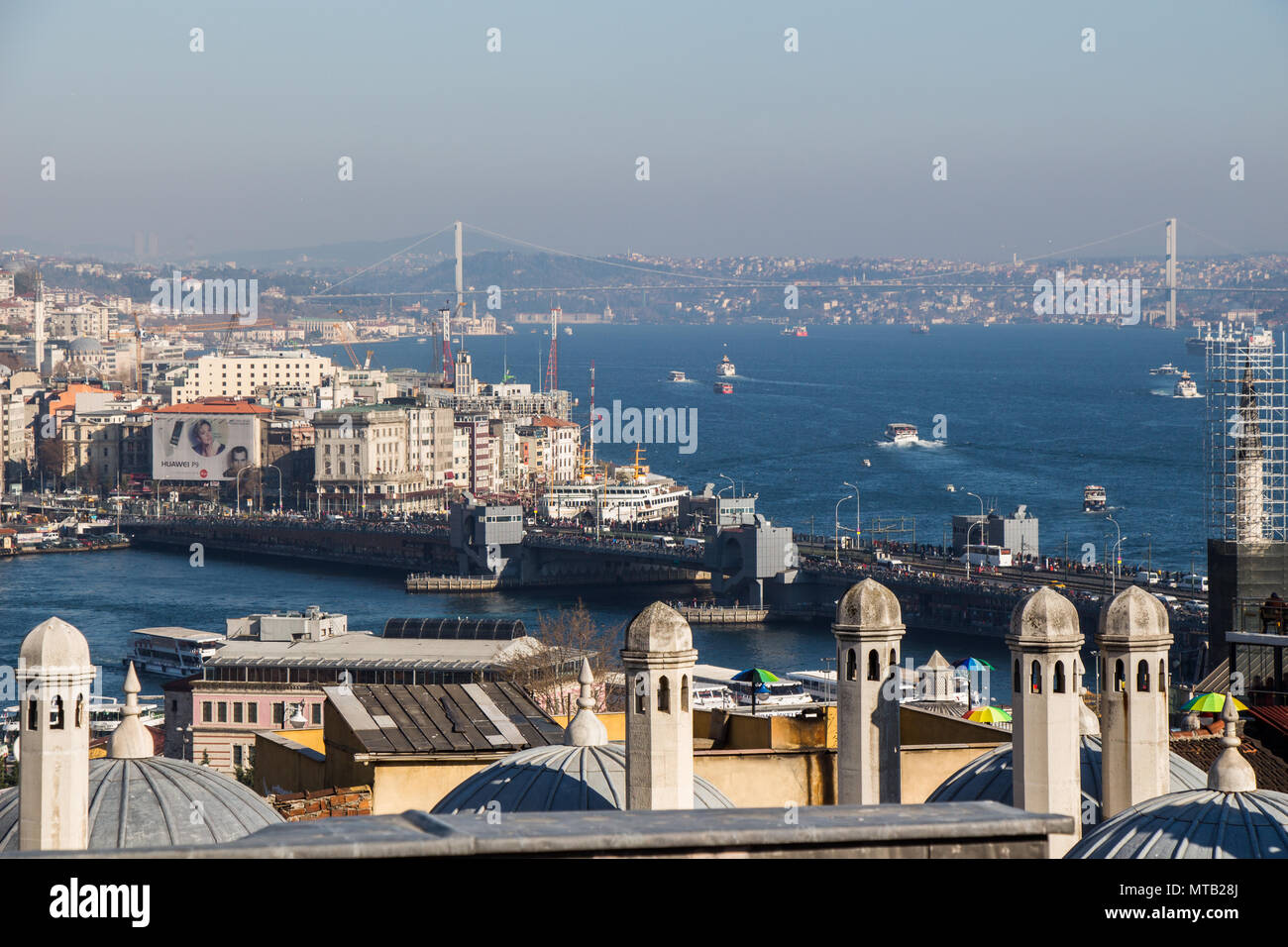 Fine example of ottoman Turkish tower architecture masterpieces Stock ...