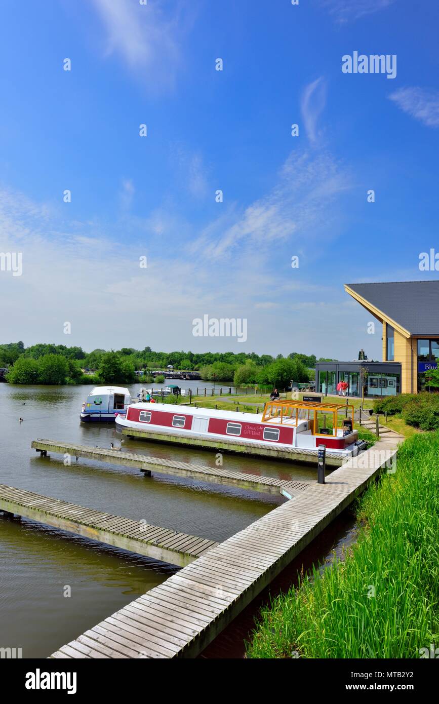 Canal boats mercia marina willington hi-res stock photography and ...