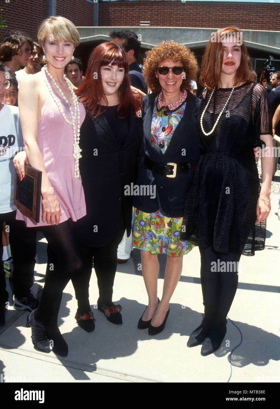 LOS ANGELES, CA - JUNE 3: (L-R) Singers Chynna Phillips. Carnie Wilson ...
