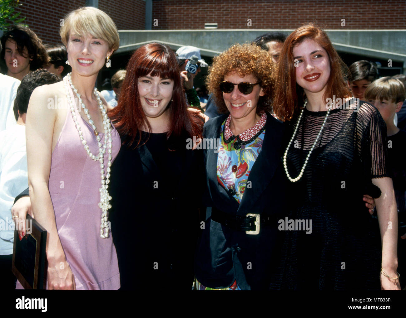 LOS ANGELES, CA - JUNE 3: (L-R) Singers Chynna Phillips. Carnie Wilson ...