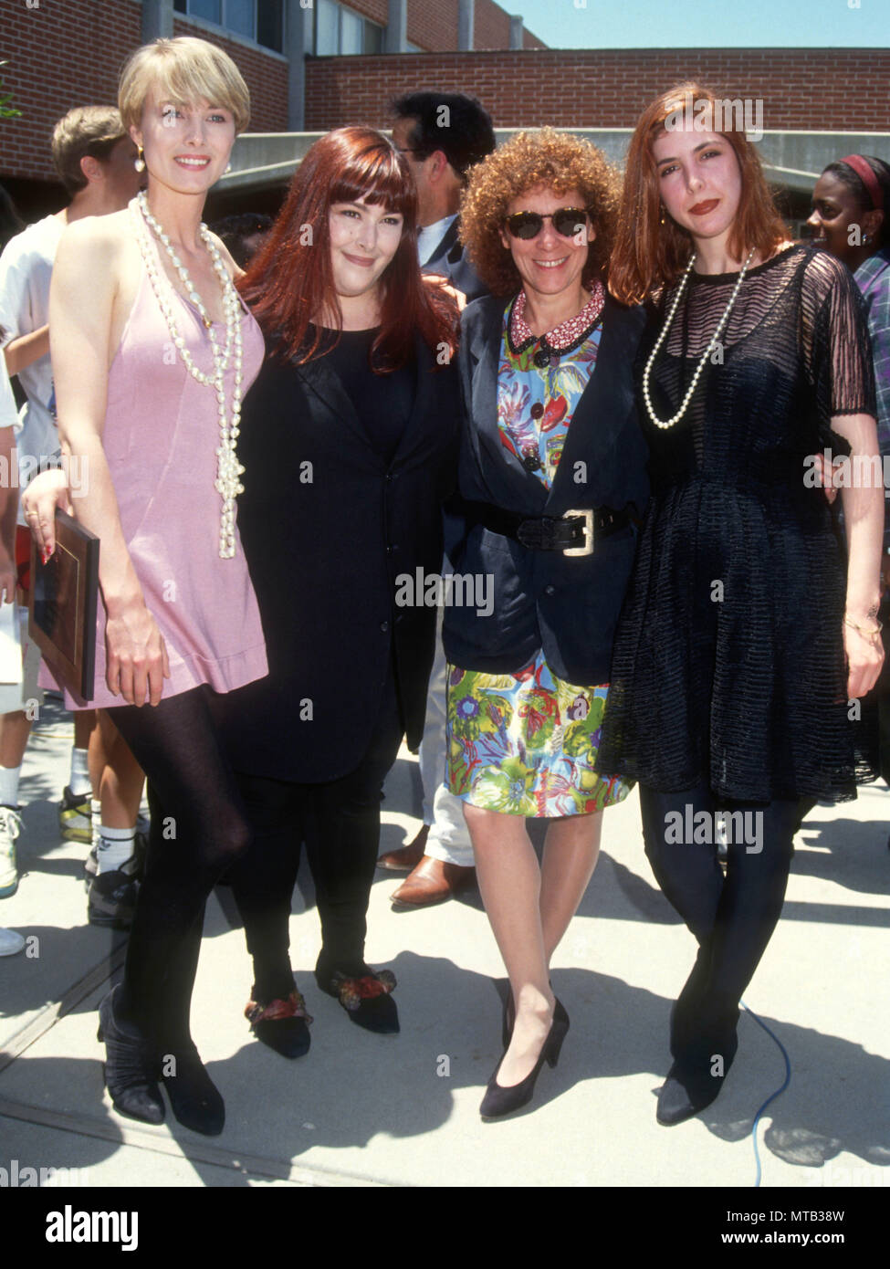 LOS ANGELES, CA - JUNE 3: (L-R) Singers Chynna Phillips. Carnie Wilson ...