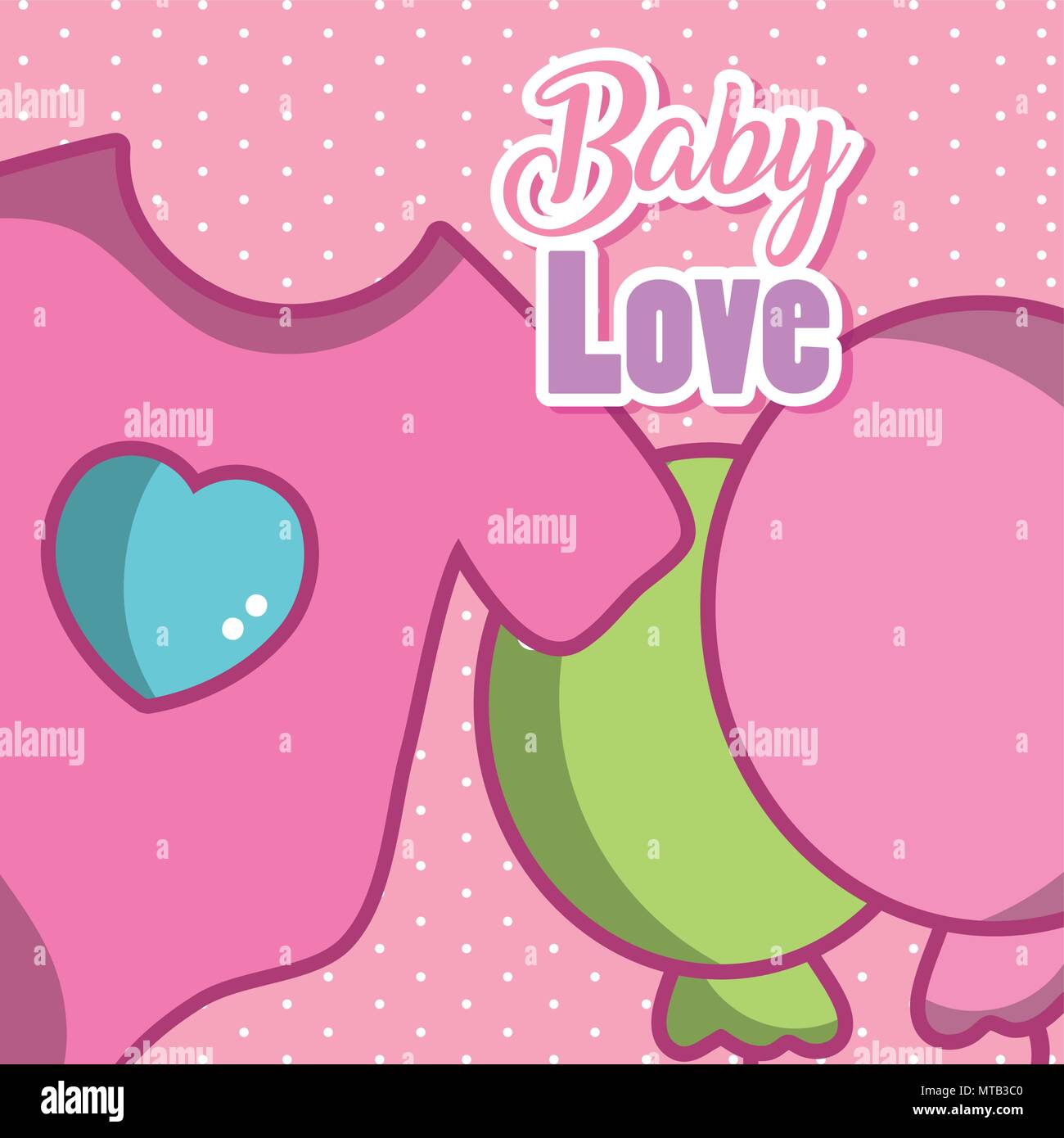 Baby love cartoons Stock Vector Image & Art - Alamy