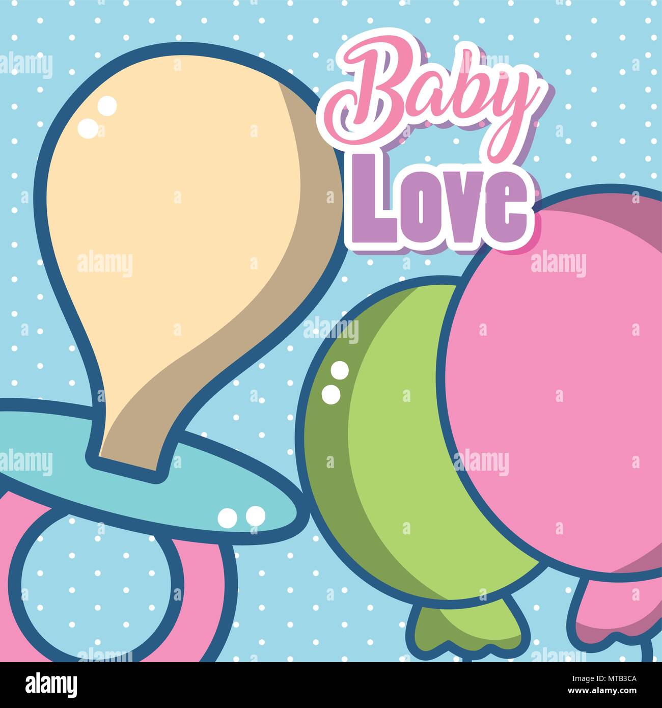 Baby love cartoons Stock Vector Image & Art - Alamy