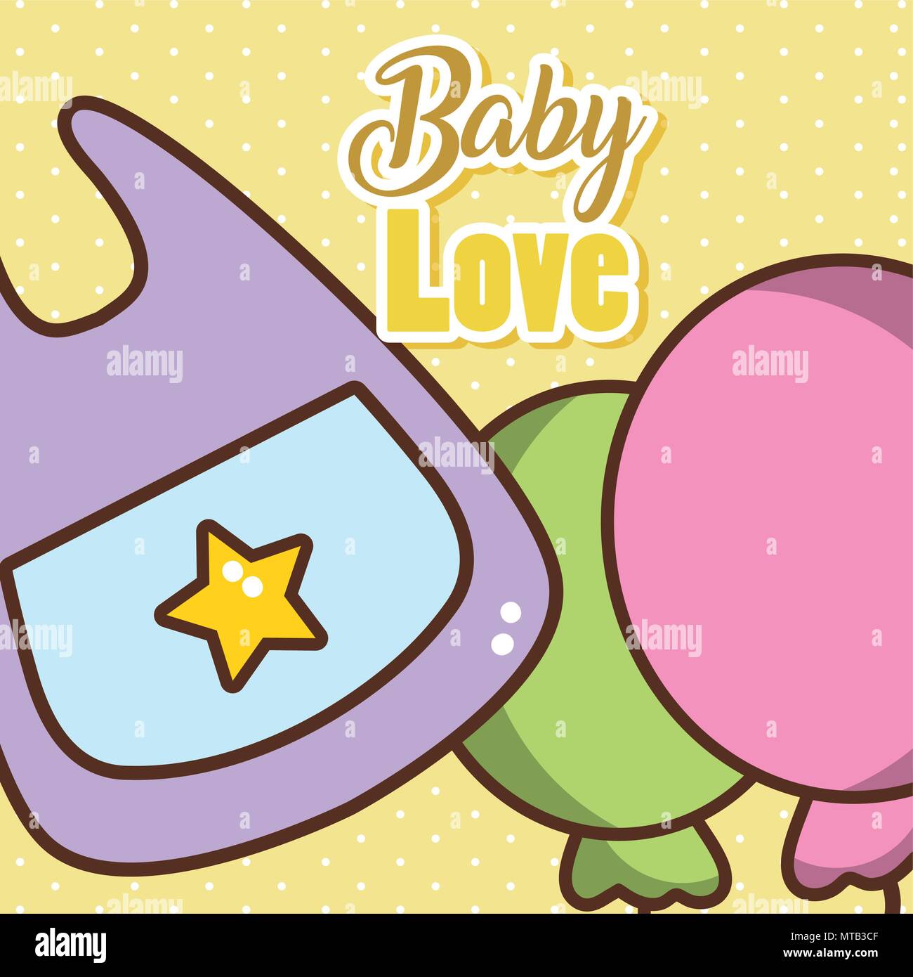 Baby love cartoons Stock Vector Image & Art - Alamy