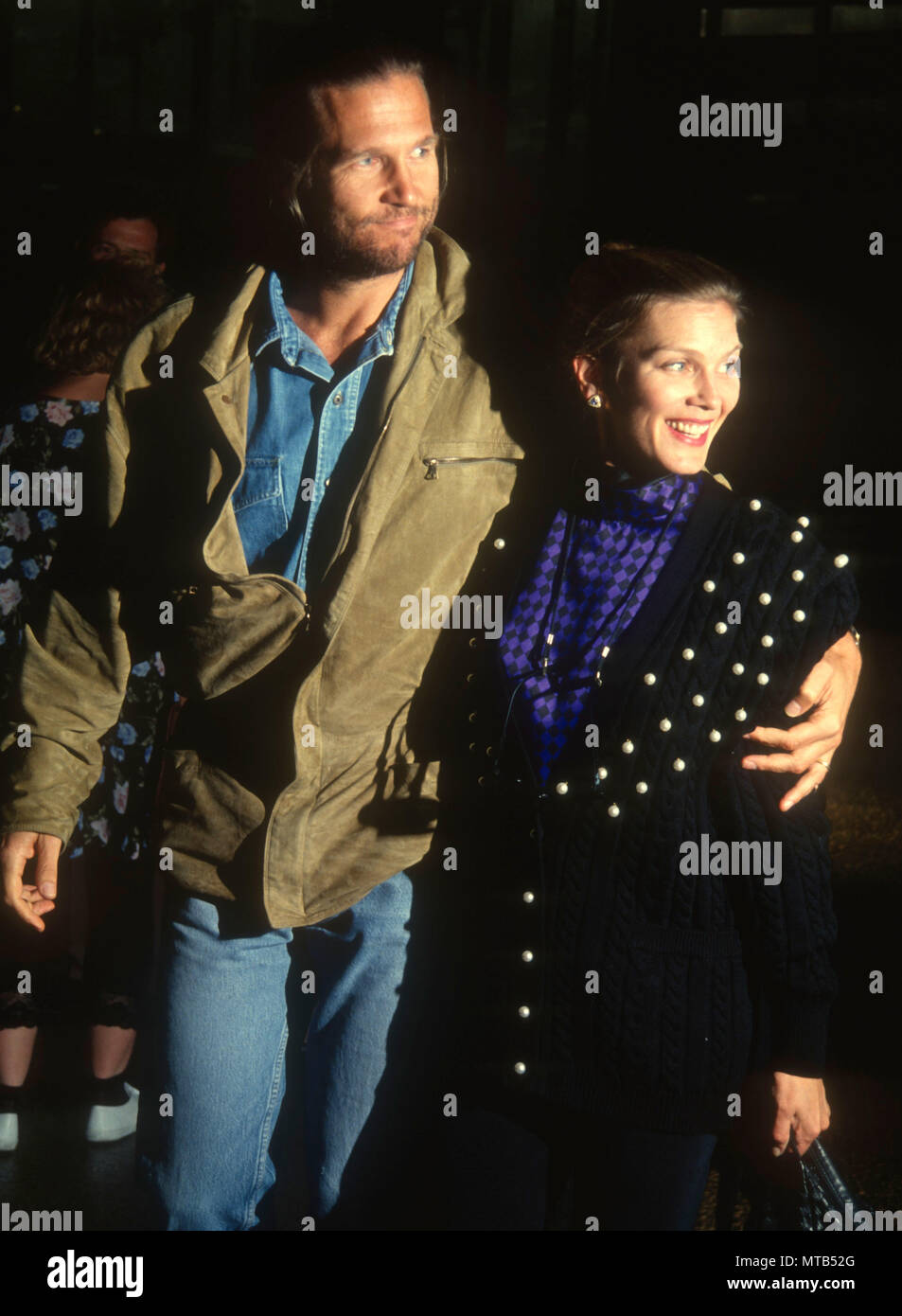 LOS ANGELES, CA - JUNE4: (L-R) Actor Jeff Bridges and wife Susan ...