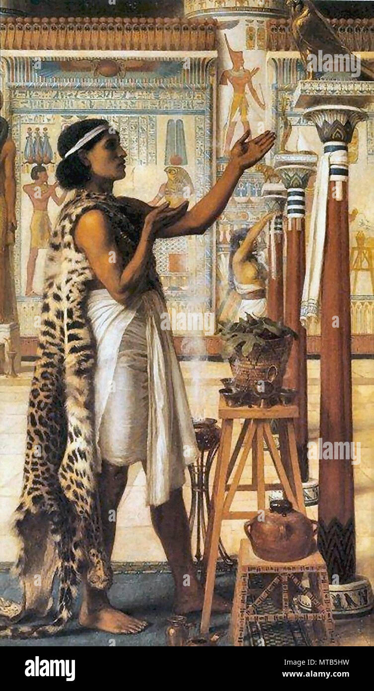 Poynter Edward - Adoration to Ra Stock Photo - Alamy