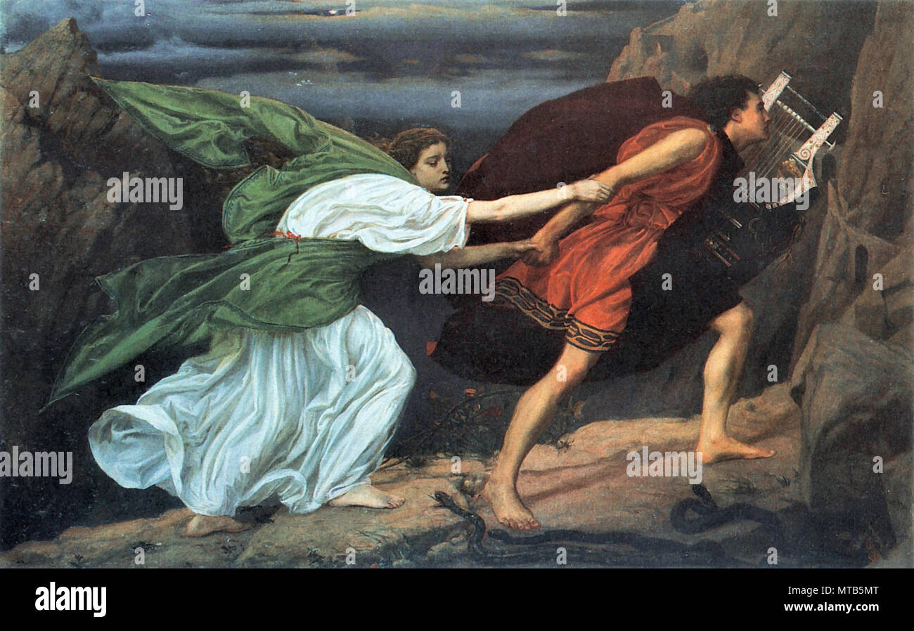 Poynter Edward - Orpheus and Eurydice Stock Photo - Alamy