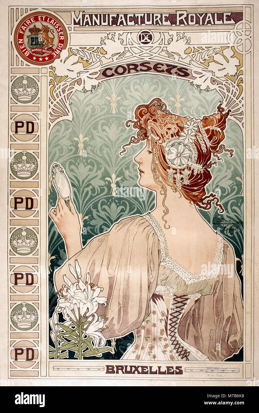 Privat Livemont Art Nouveau High Resolution Stock Photography and ...