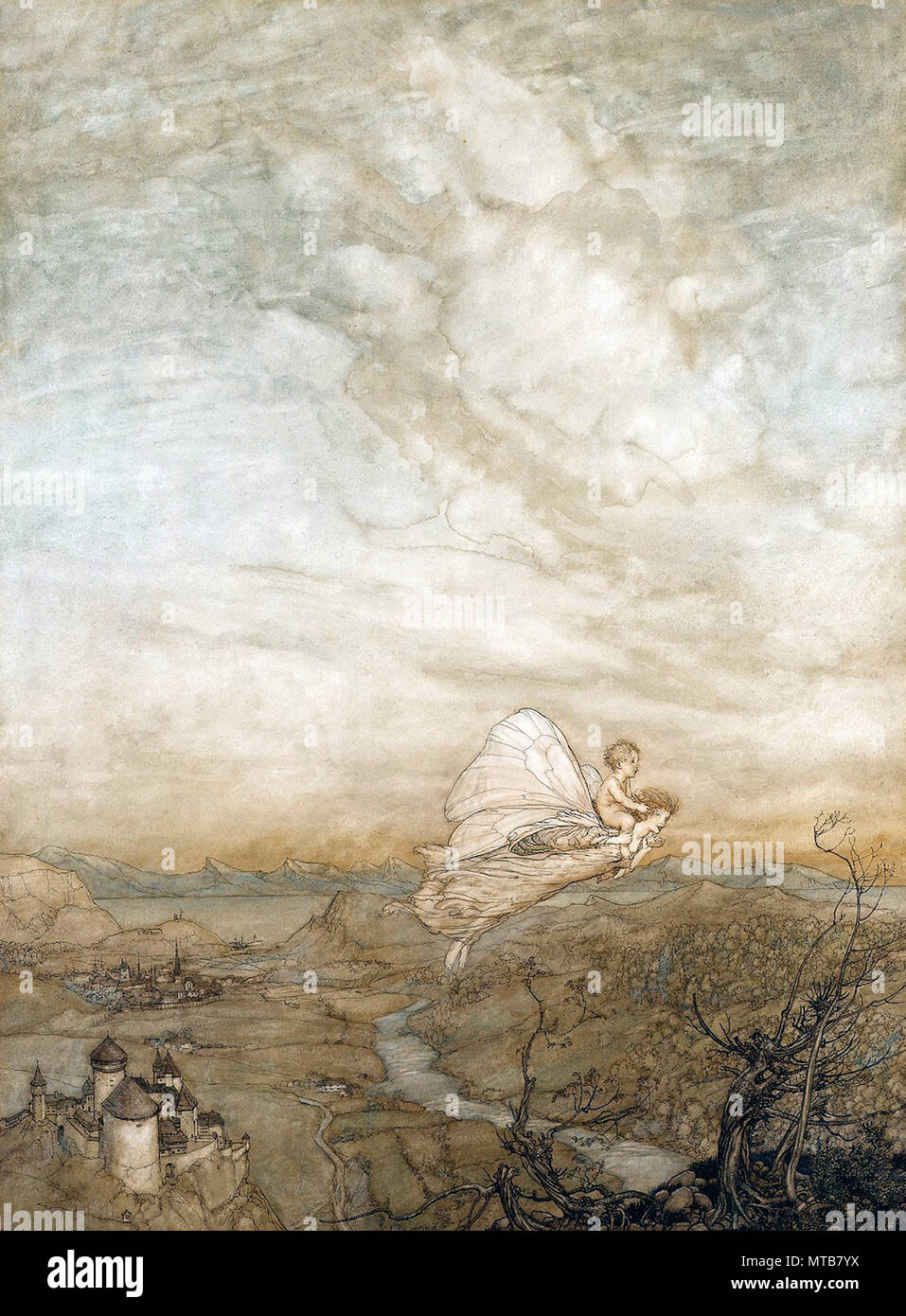 Arthur rackham fairy hi-res stock photography and images - Alamy