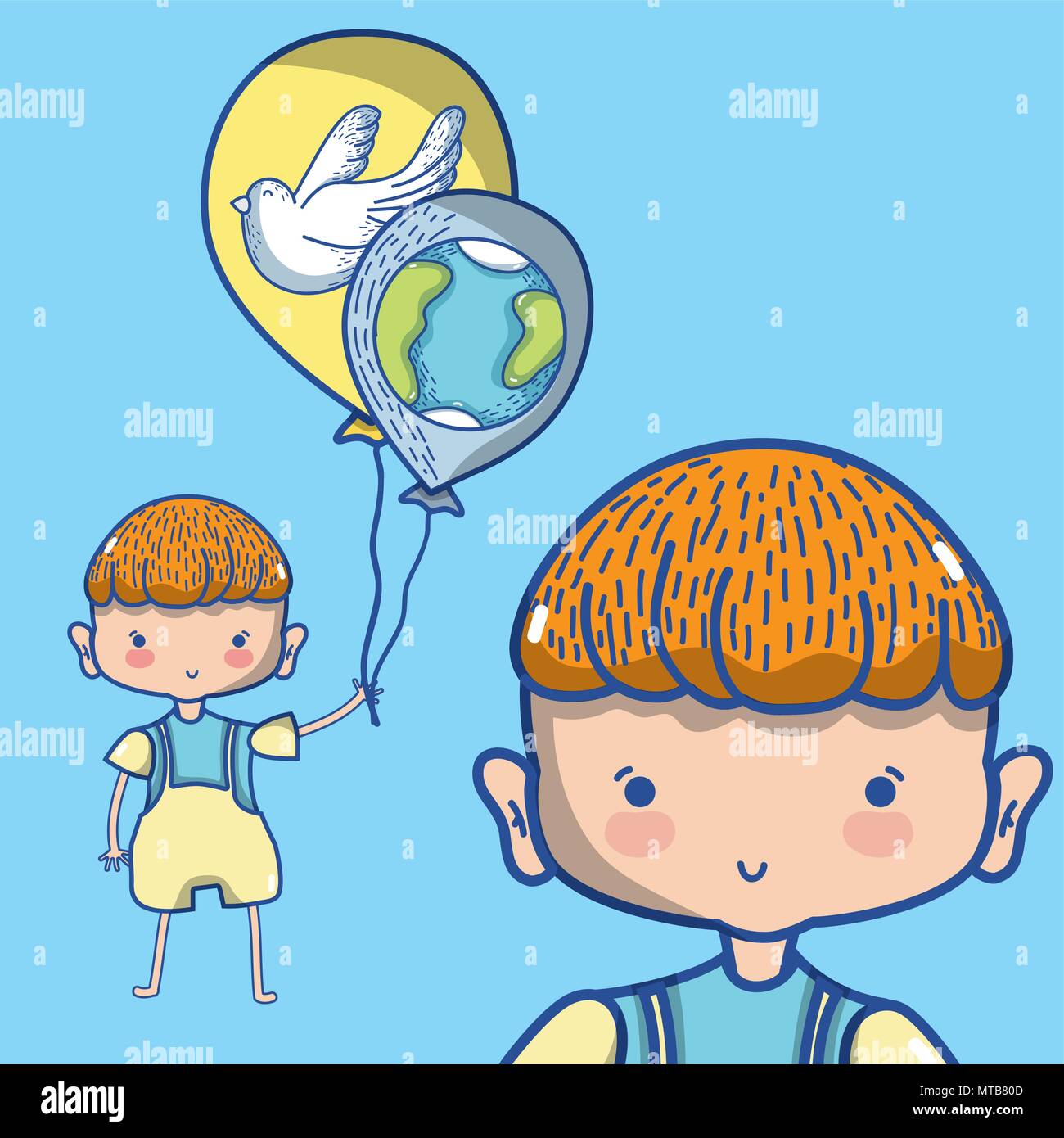 Peace and love cartoons Stock Vector Image & Art - Alamy