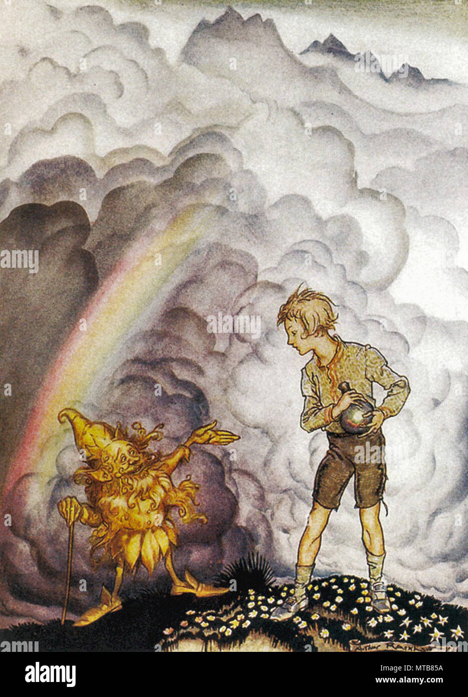 King arthur painting rackham hi-res stock photography and images - Alamy