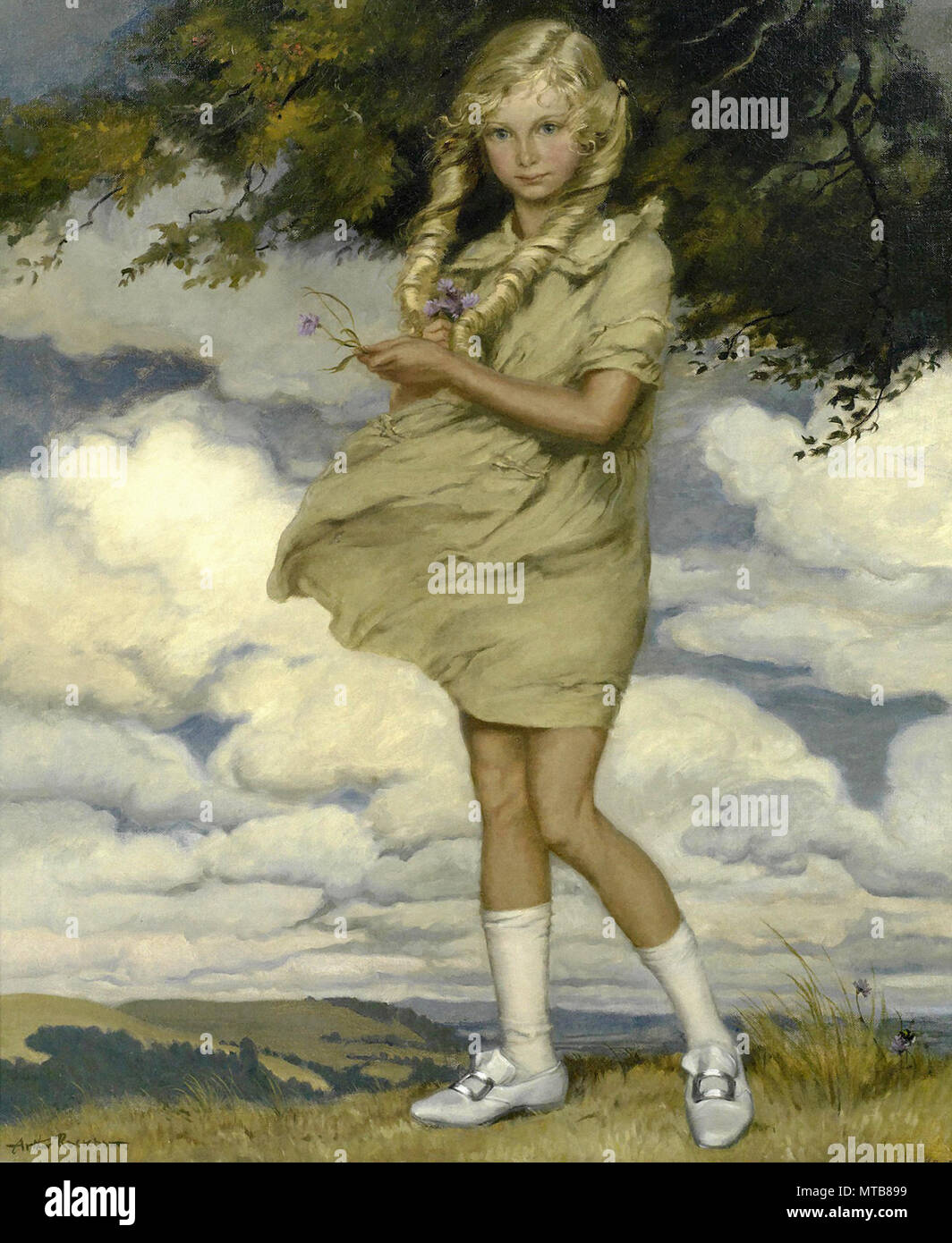 Rackham Arthur - Portrait of Evelyn Ann Doxford Stock Photo - Alamy