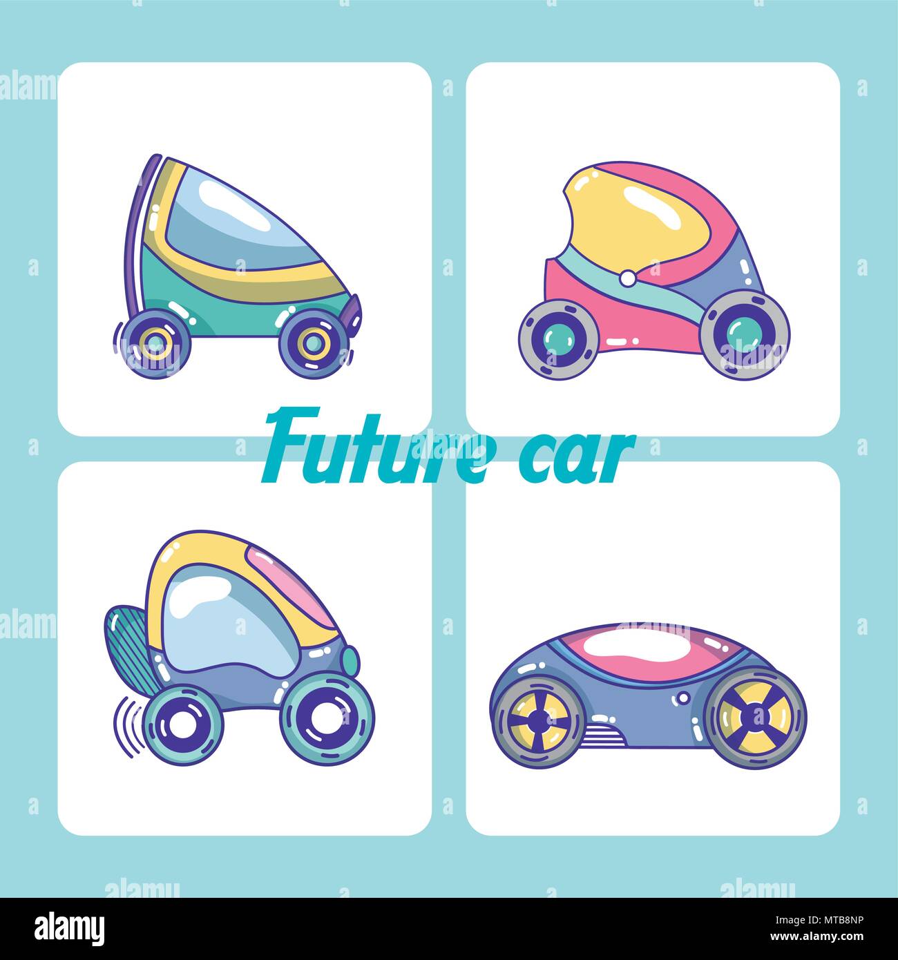 Set of future cars Stock Vector Image & Art - Alamy