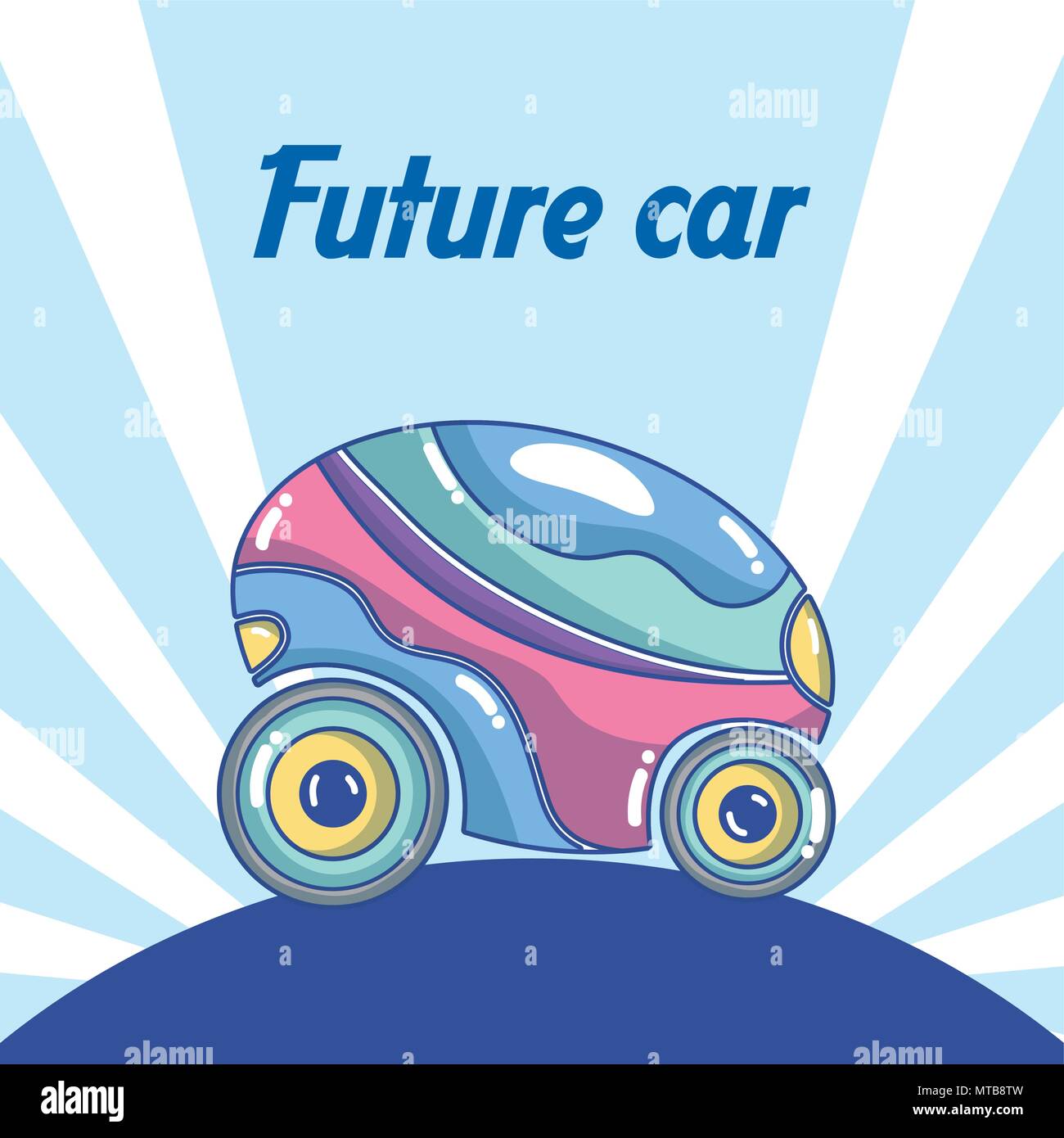 Future car cartoon concept Stock Vector Image & Art - Alamy