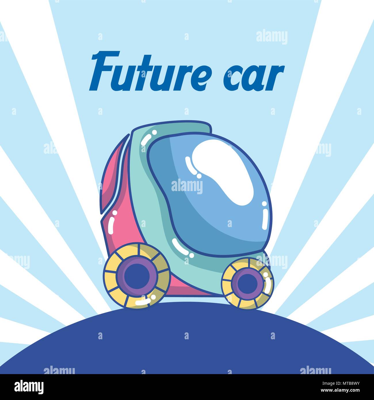 Future car cartoon concept Stock Vector Image & Art - Alamy