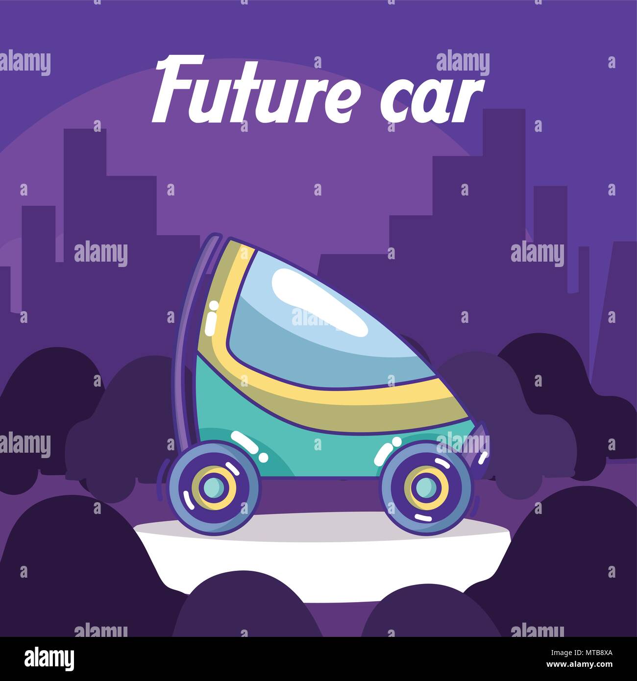 Future car concept Stock Vector Image & Art - Alamy