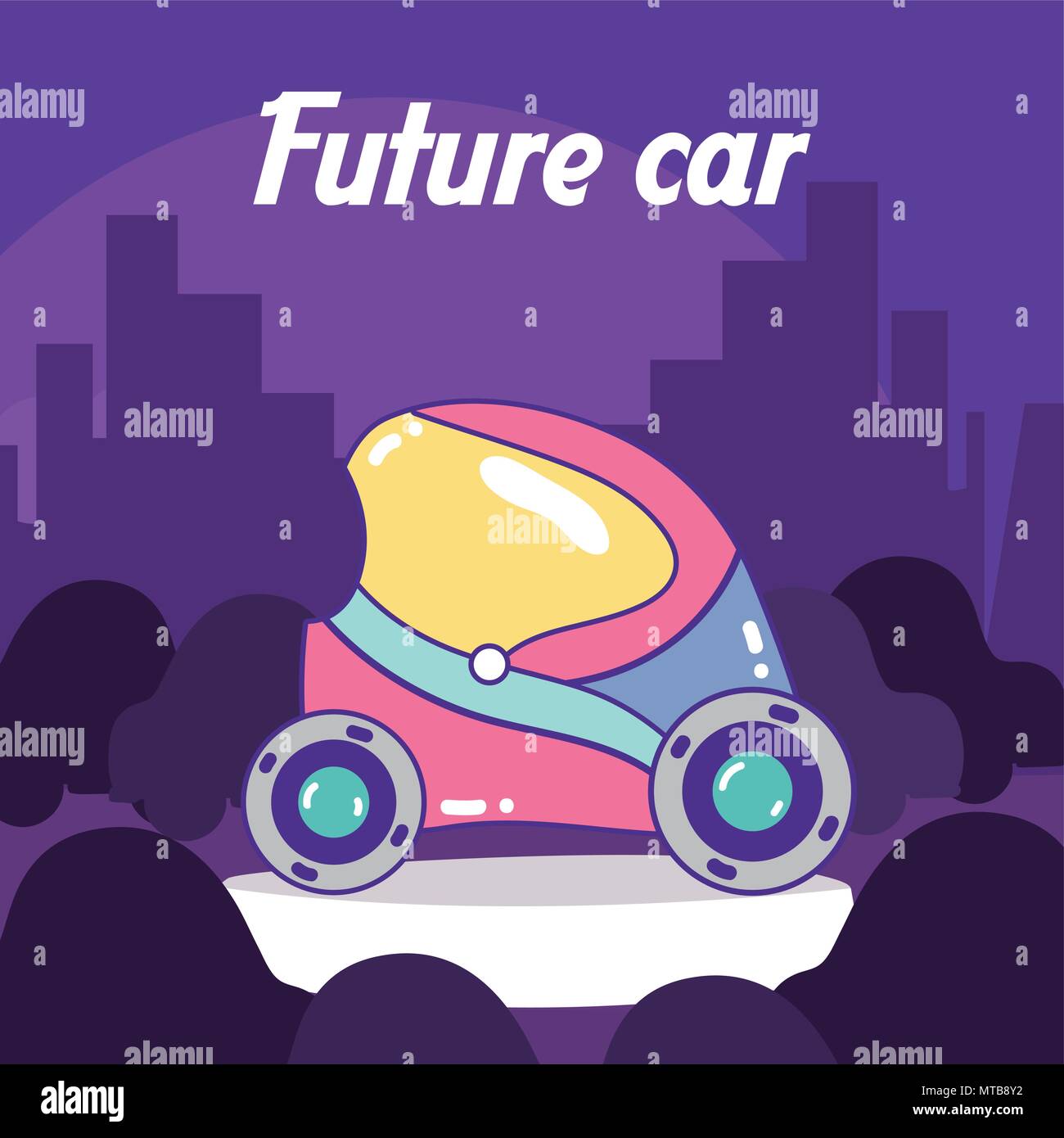 Car driving fast interior Stock Vector Images - Alamy