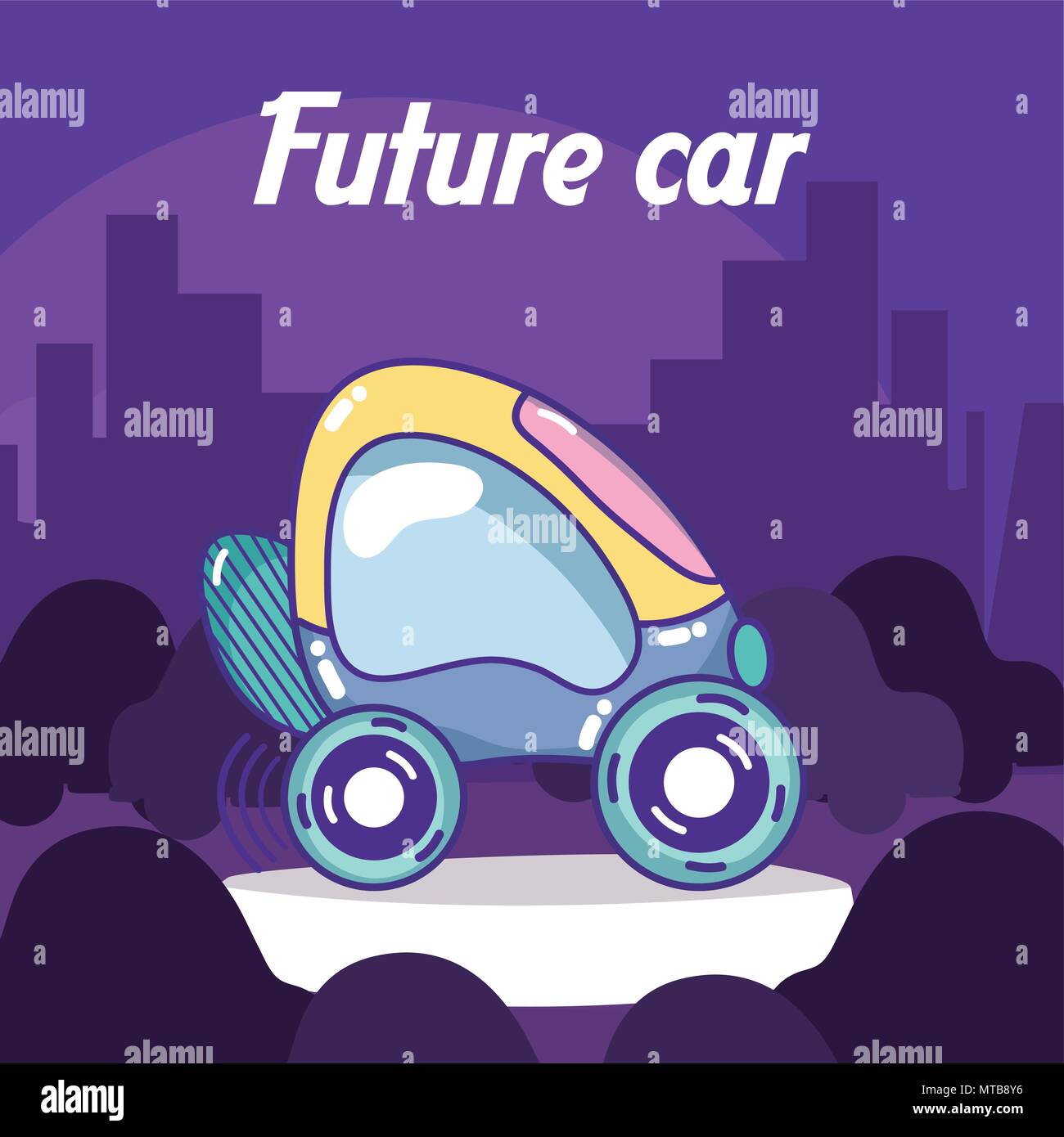 Future car concept Stock Vector Image & Art - Alamy