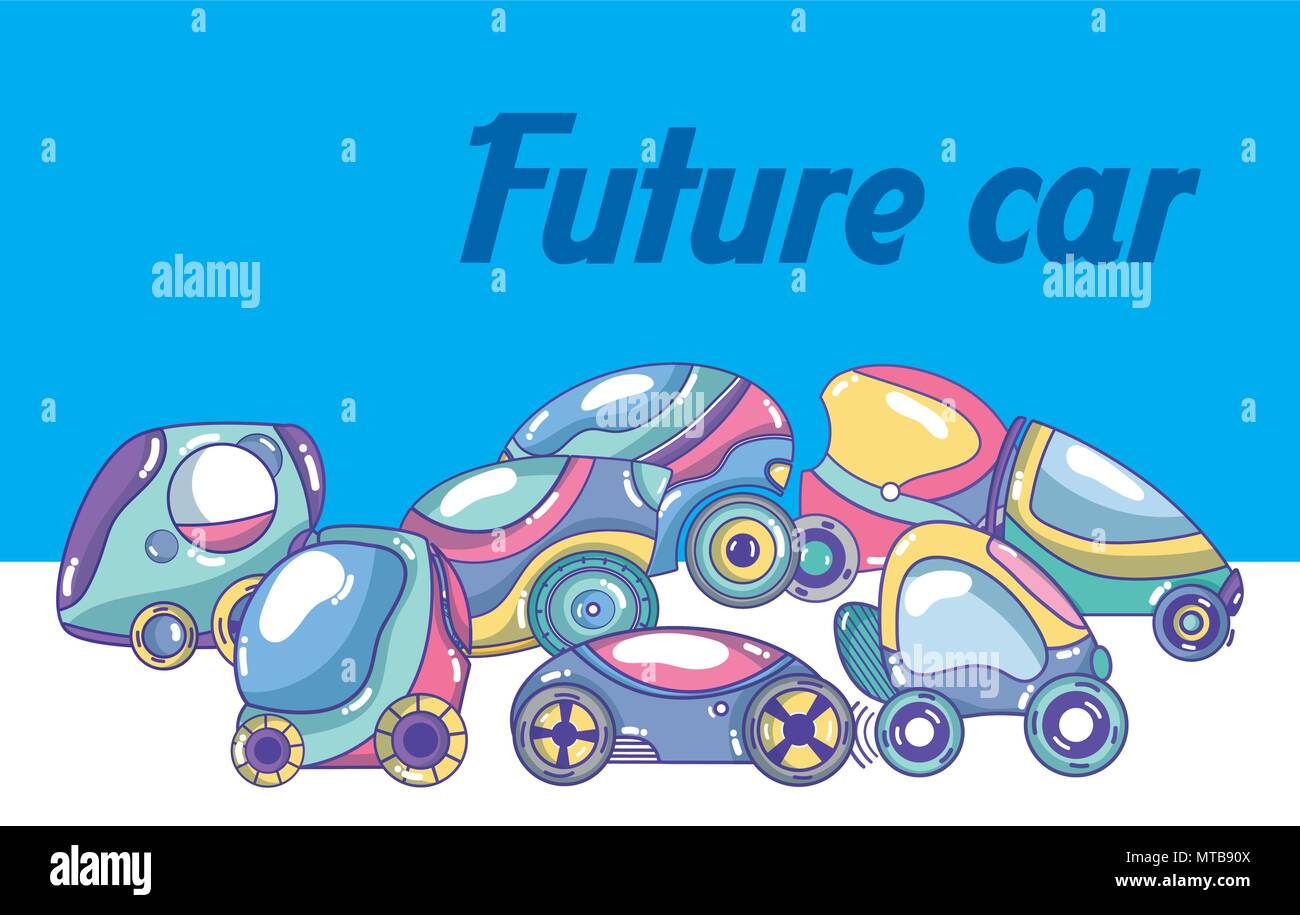 Future car cartoon Stock Vector Image & Art - Alamy