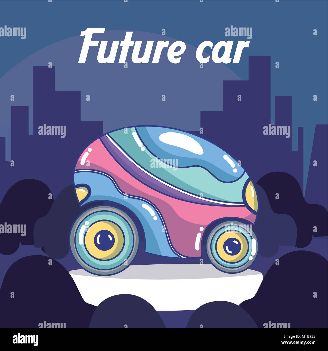 Future car concept Stock Vector Image & Art - Alamy
