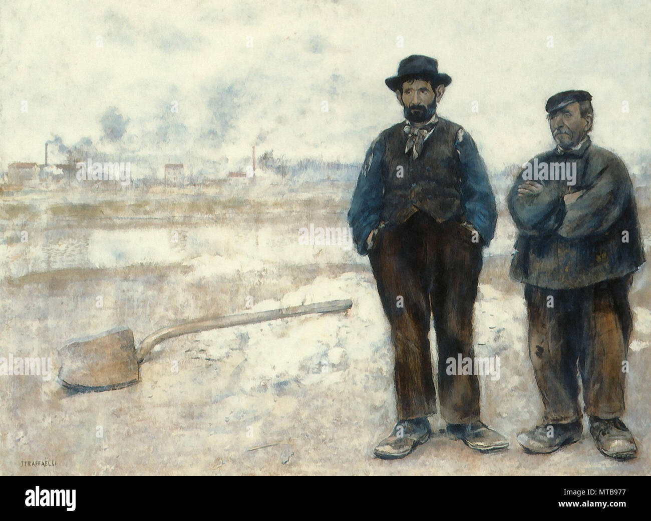 Two workmen hi-res stock photography and images - Alamy