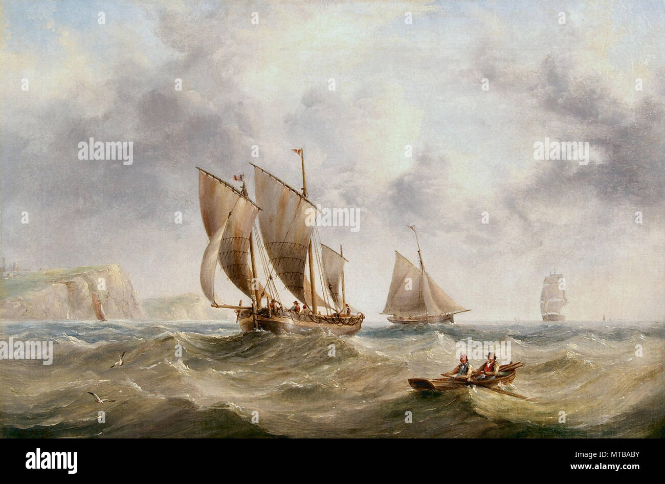 Shipping in choppy waters hi-res stock photography and images - Alamy