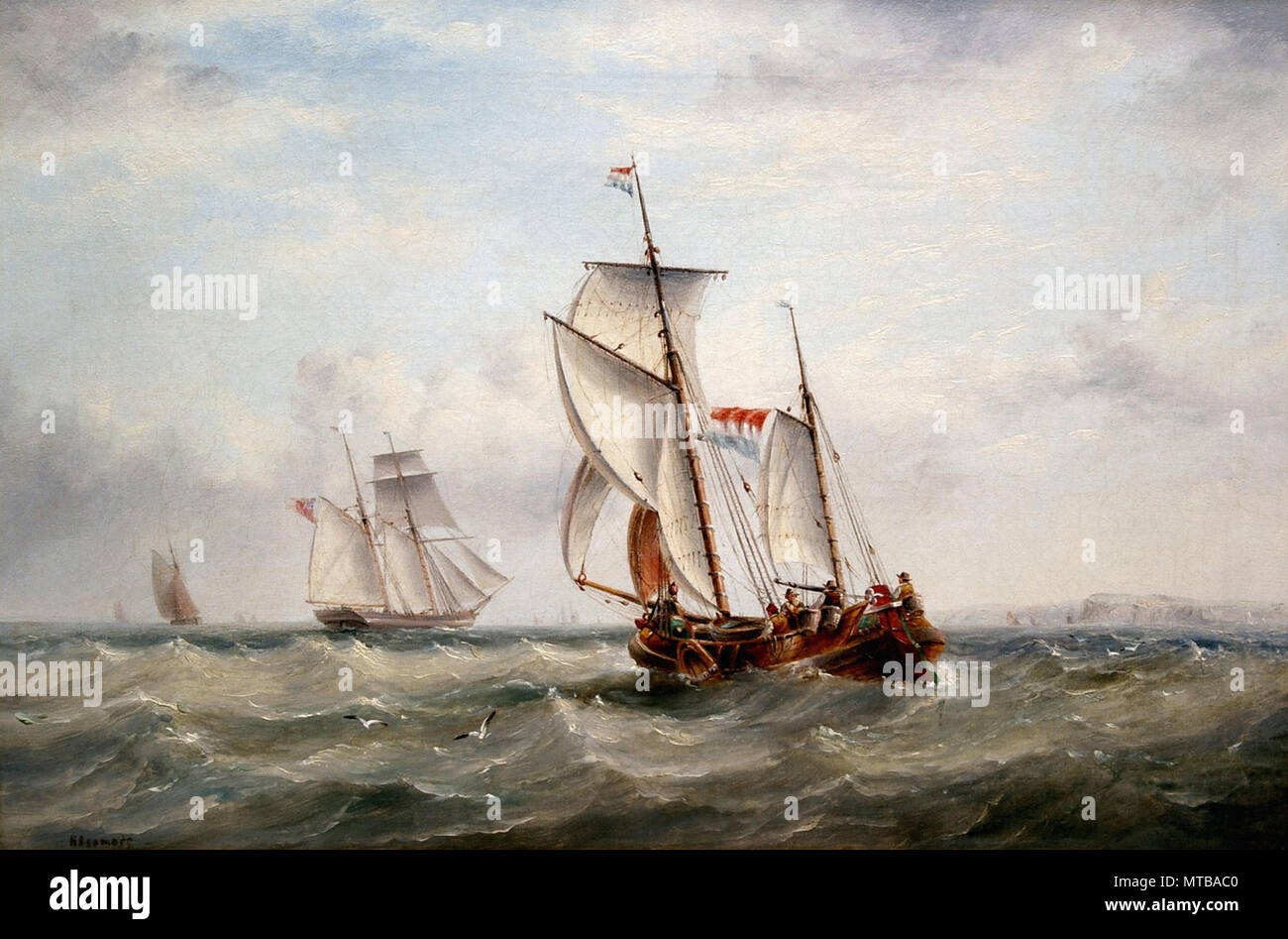 Shipping in choppy waters hi-res stock photography and images - Alamy