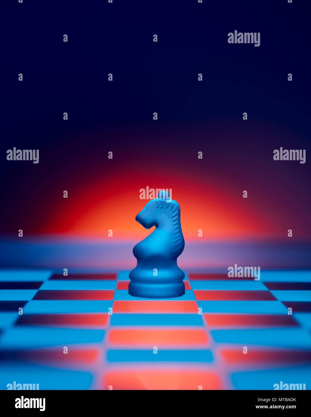 Knight chess piece close up hi-res stock photography and images - Alamy