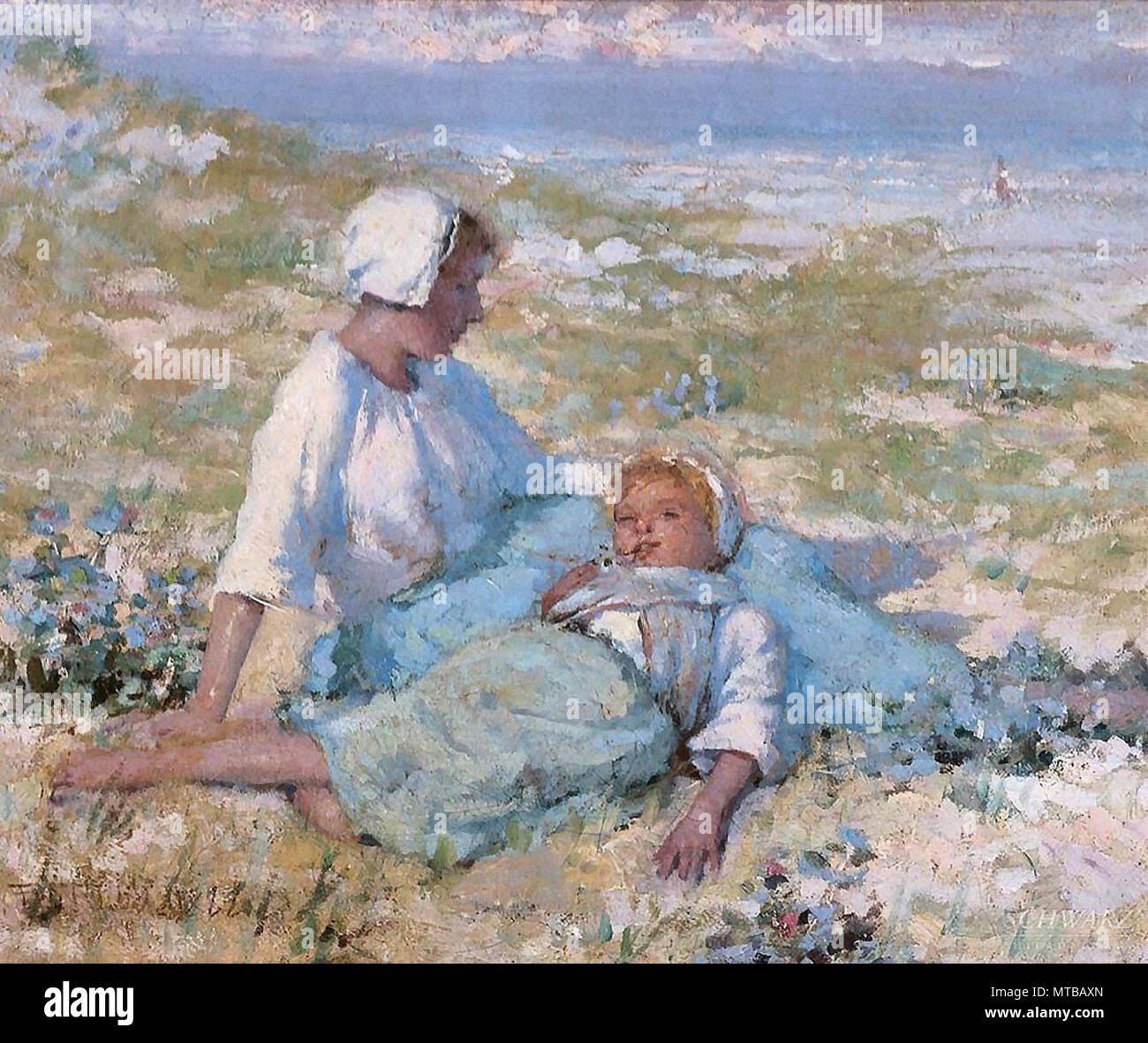 Reid Flora Macdonald - Mother and Child Stock Photo - Alamy