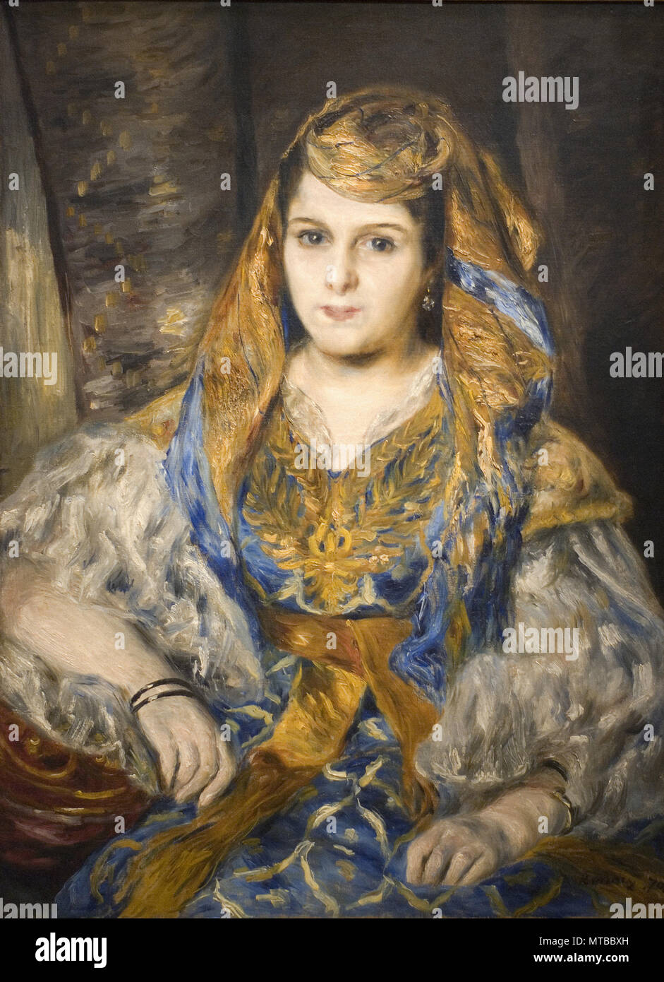 Renoir Pierre-Auguste - Madame Clemetine Valensi Stora (L'algerienne ...