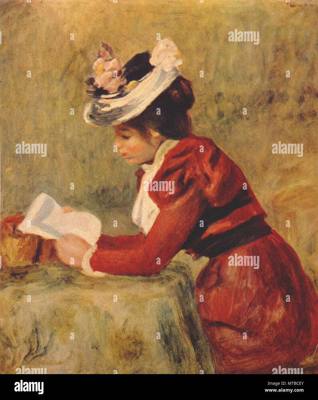 The reading by renoir hi-res stock photography and images - Alamy