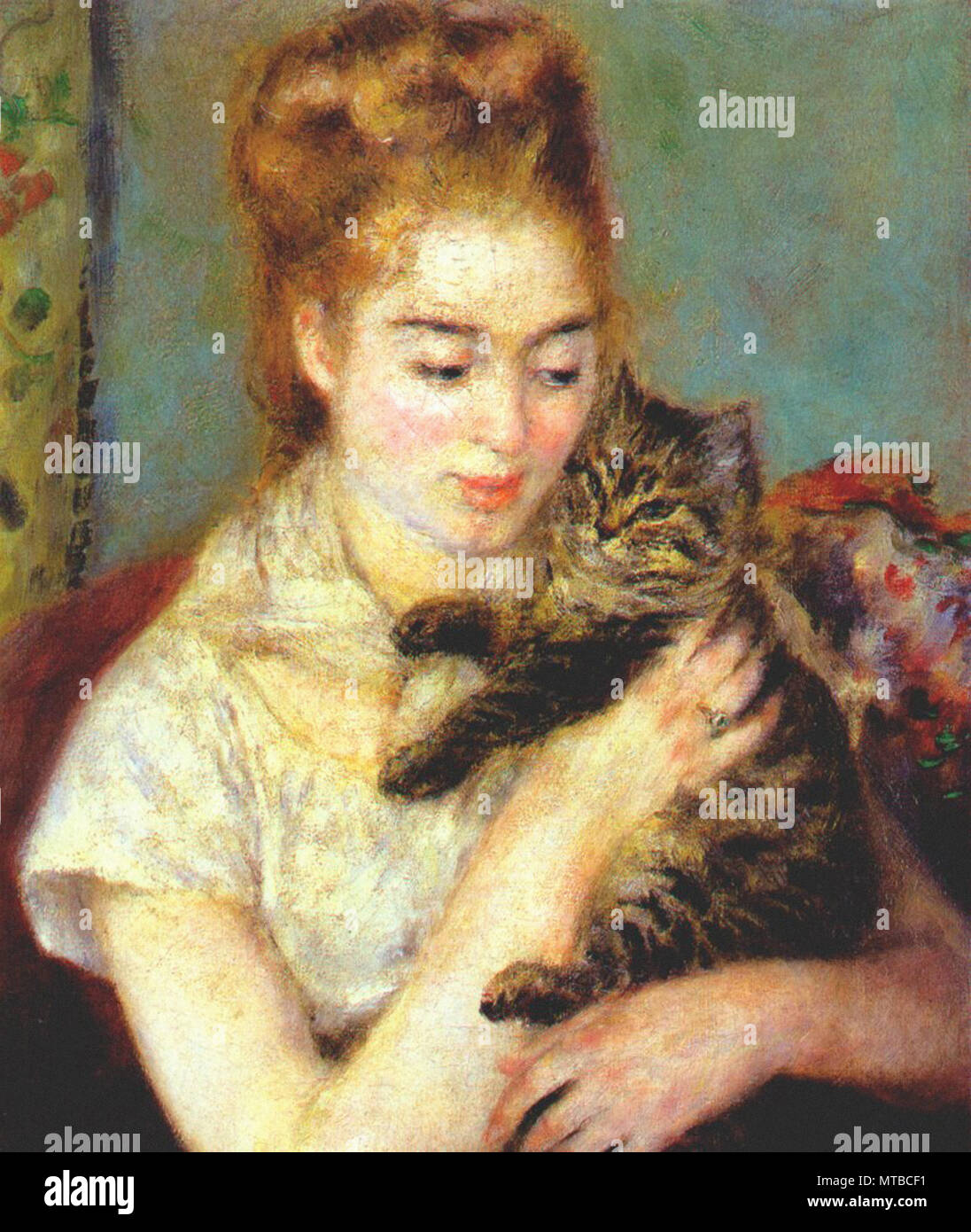 Pierre auguste renoir cat hi-res stock photography and images - Alamy